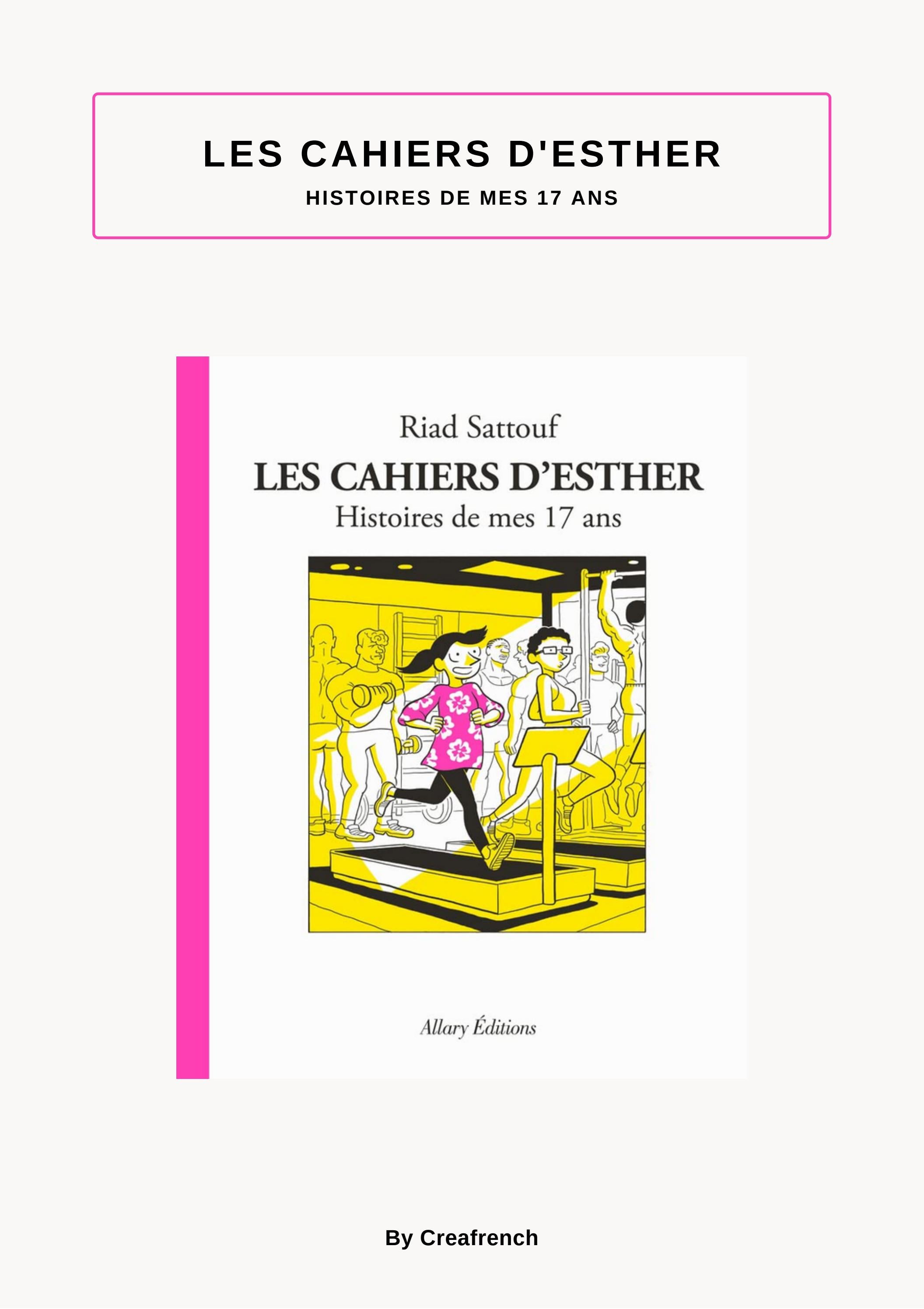 LITT - Les cahiers d'Esther by creafrenchproof - Issuu