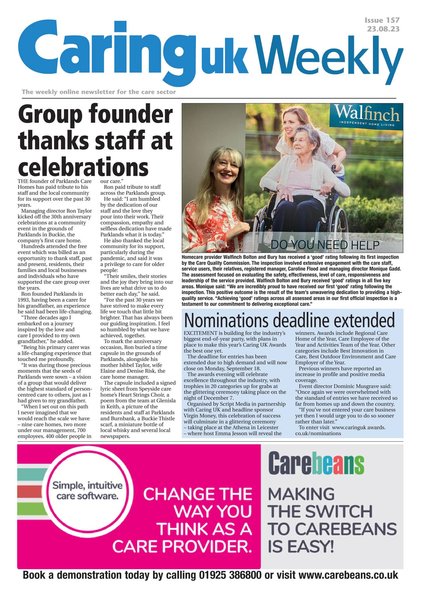 Caring UK Weekly August 23 by Script Media - Issuu