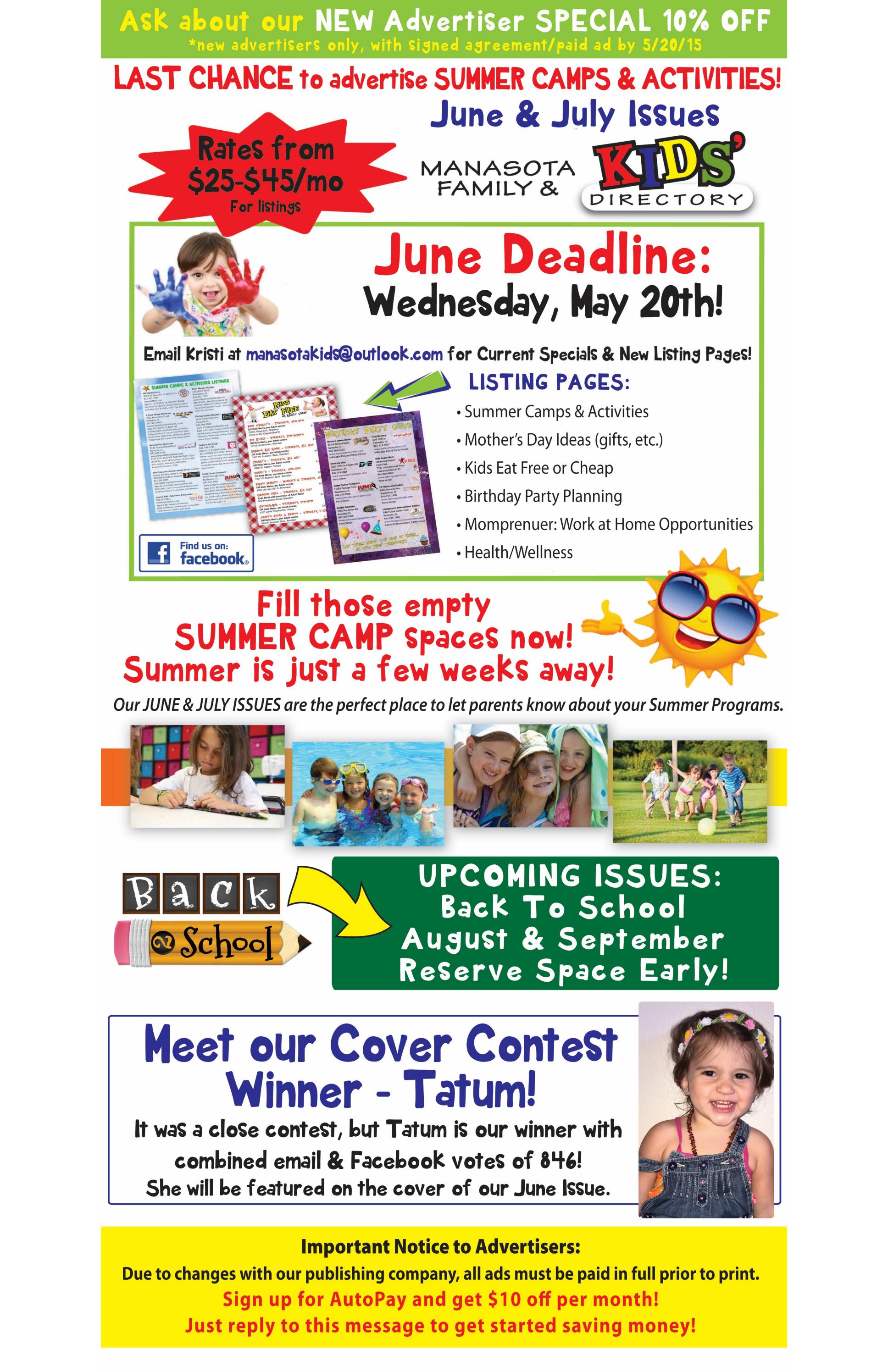 Manasota Kids Email Example for Business Owners by Kristi Owens - Issuu