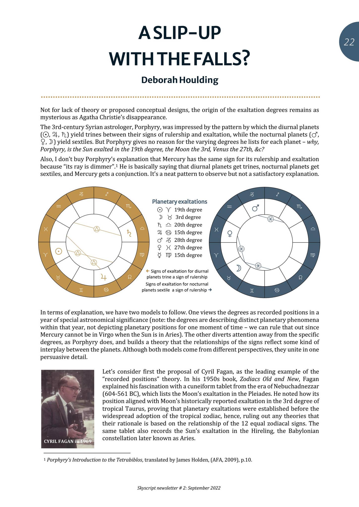 A Slip-Up with the Falls? Deb Houlding by Skyscript / STA - Issuu
