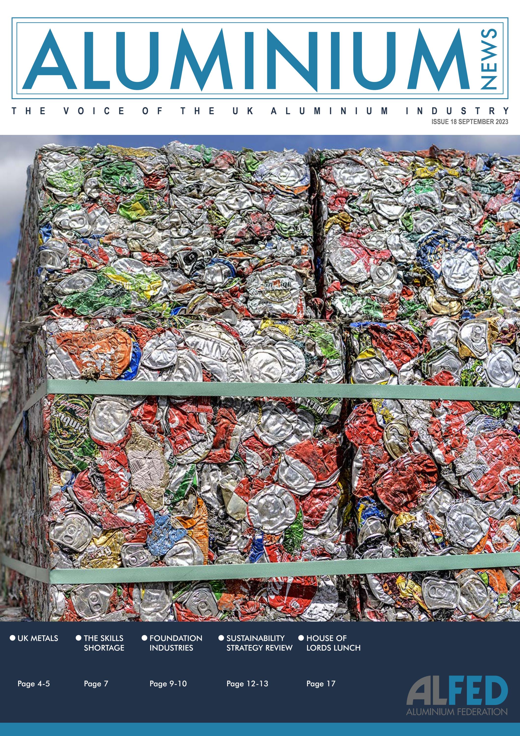Aluminium News - Issue 18 - Sept 2023 by Aluminium Federation - Issuu