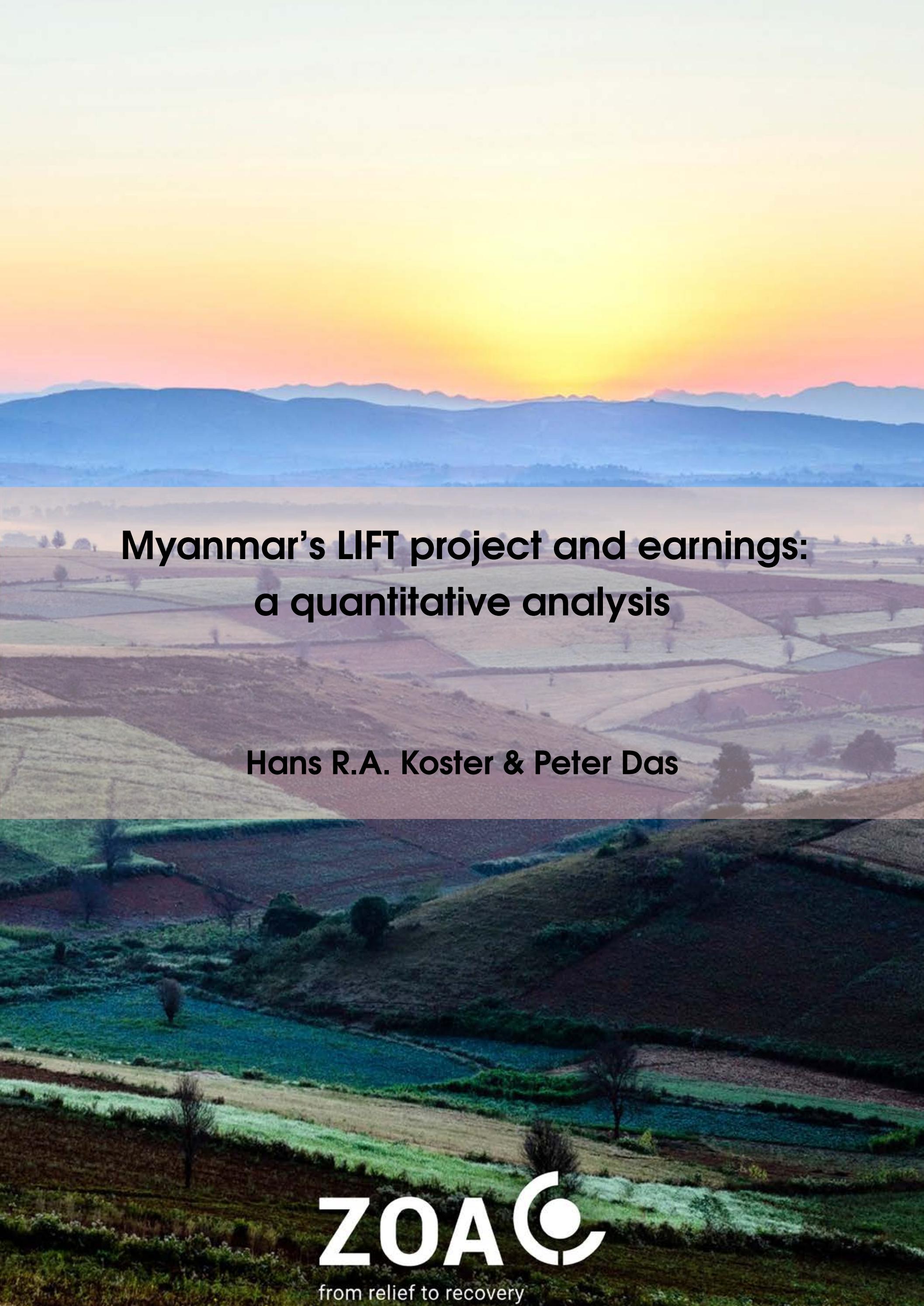 Myanmar's LIFT project and earnings a quantitative analysis by ZOA - Issuu