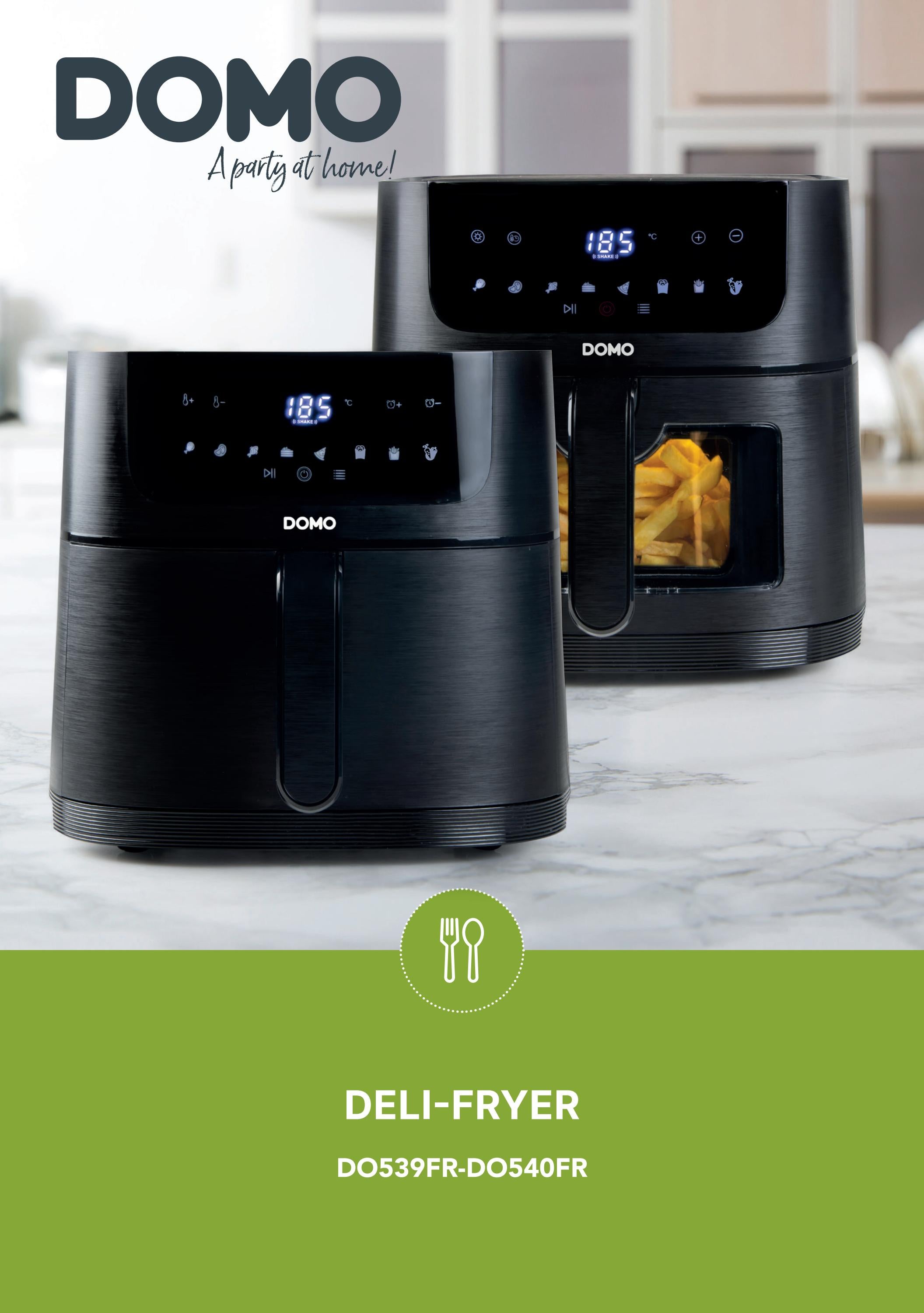 DOMO - DO540FR-DO539FR - Deli-fryer - Recipe booklet by DOMO Elektro - Issuu