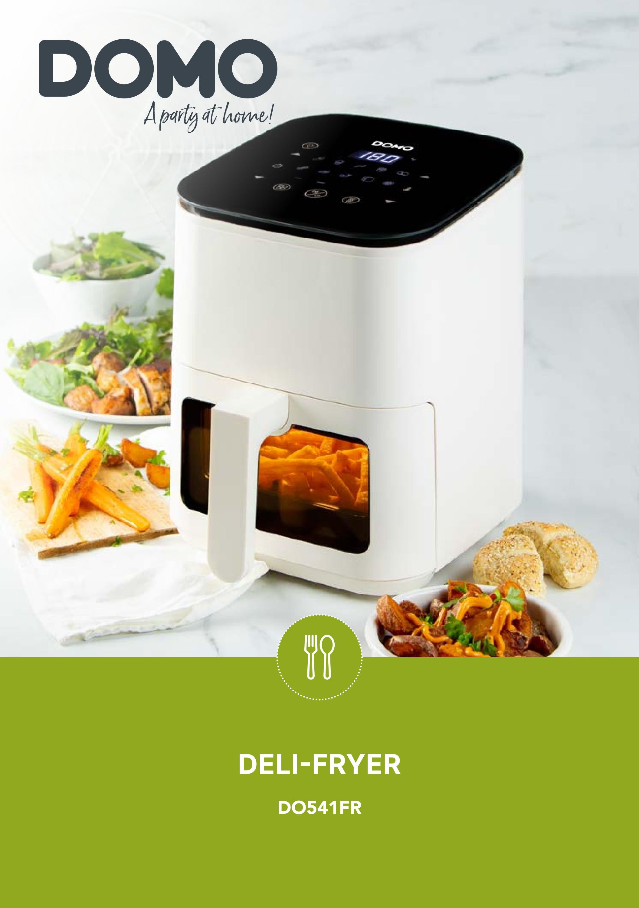DOMO - DO541FR - Deli-fryer - recipe booklet by DOMO Elektro - Issuu