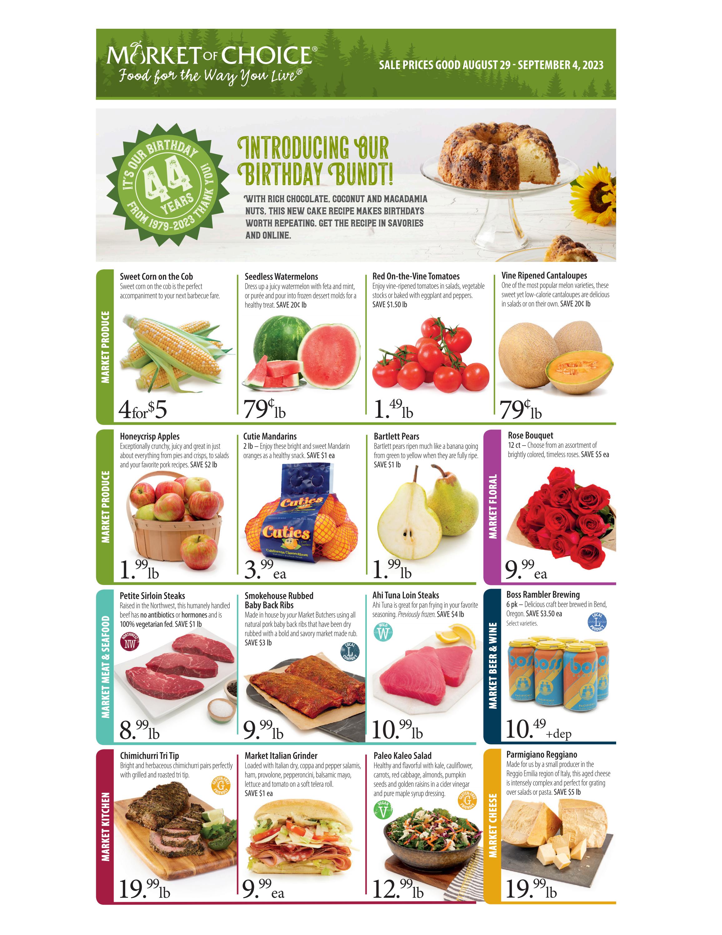 Market of Choice Weekly 8/29 - 9/4 by MarketofChoice - Issuu