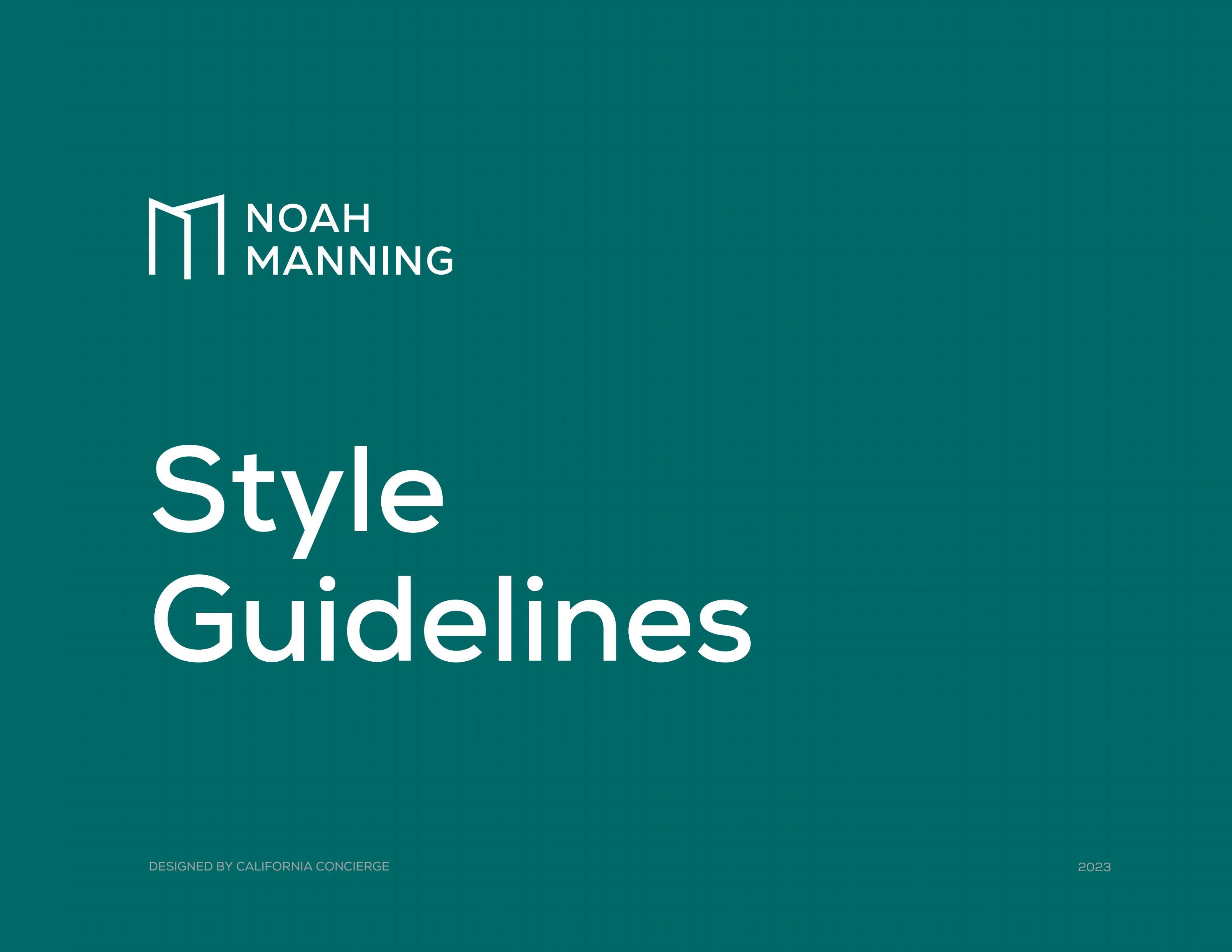 Noah Manning Style Guide by California Concierge - Issuu