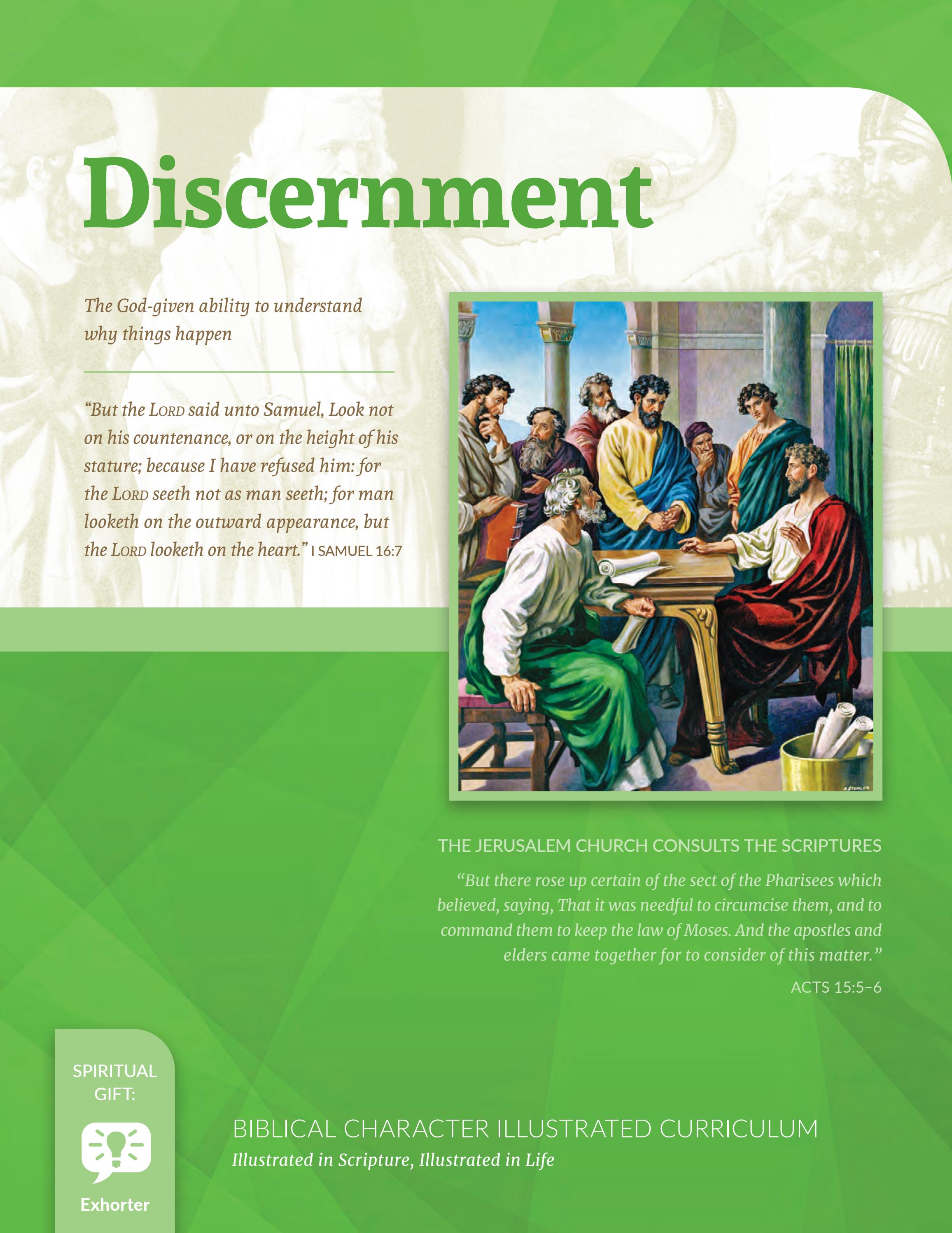 BCIC Discernment Sample by Institute in Basic Life Principles - Issuu