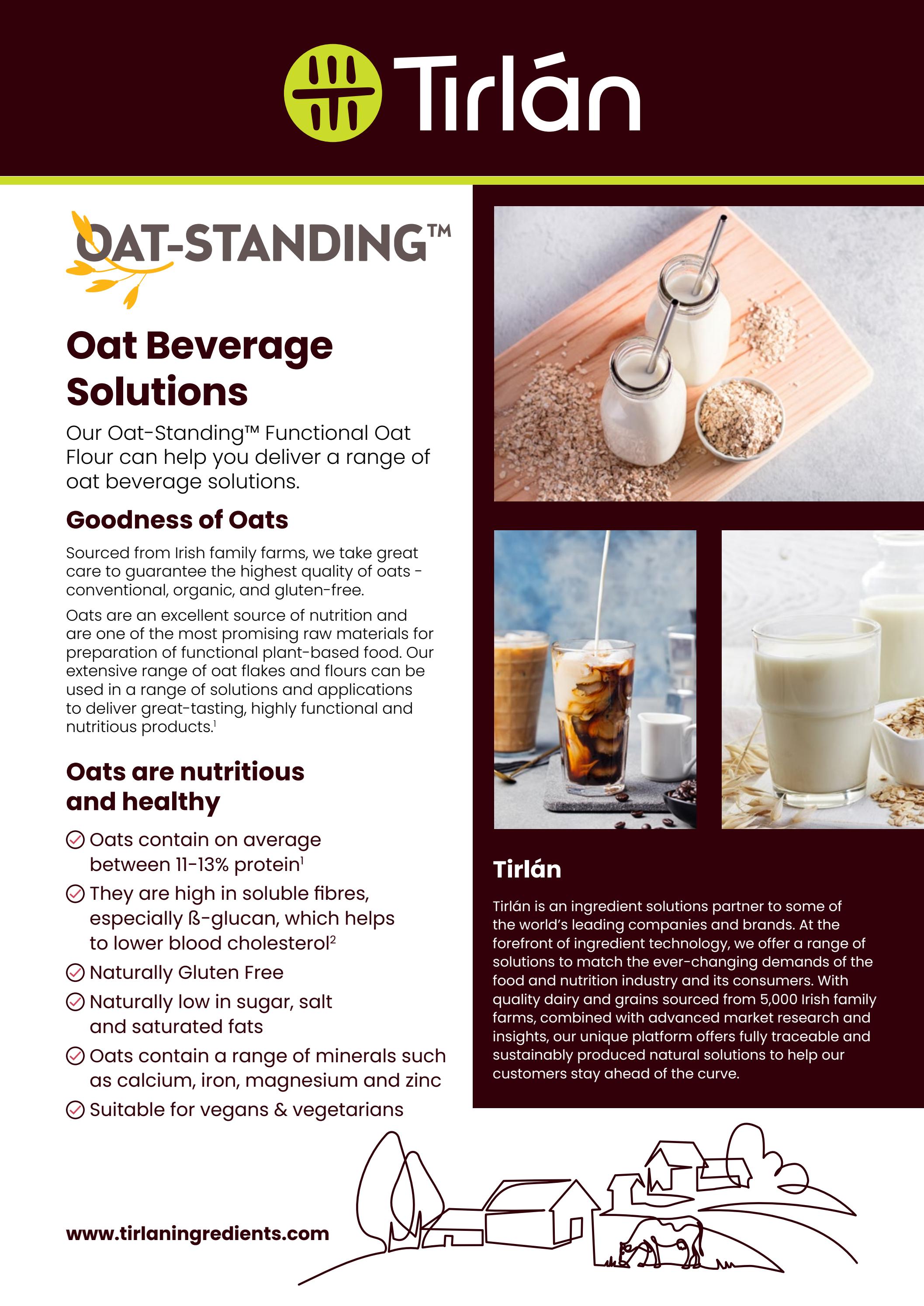 Oat-Standing Oat Beverage Solution by gbsdigitalmedia - Issuu