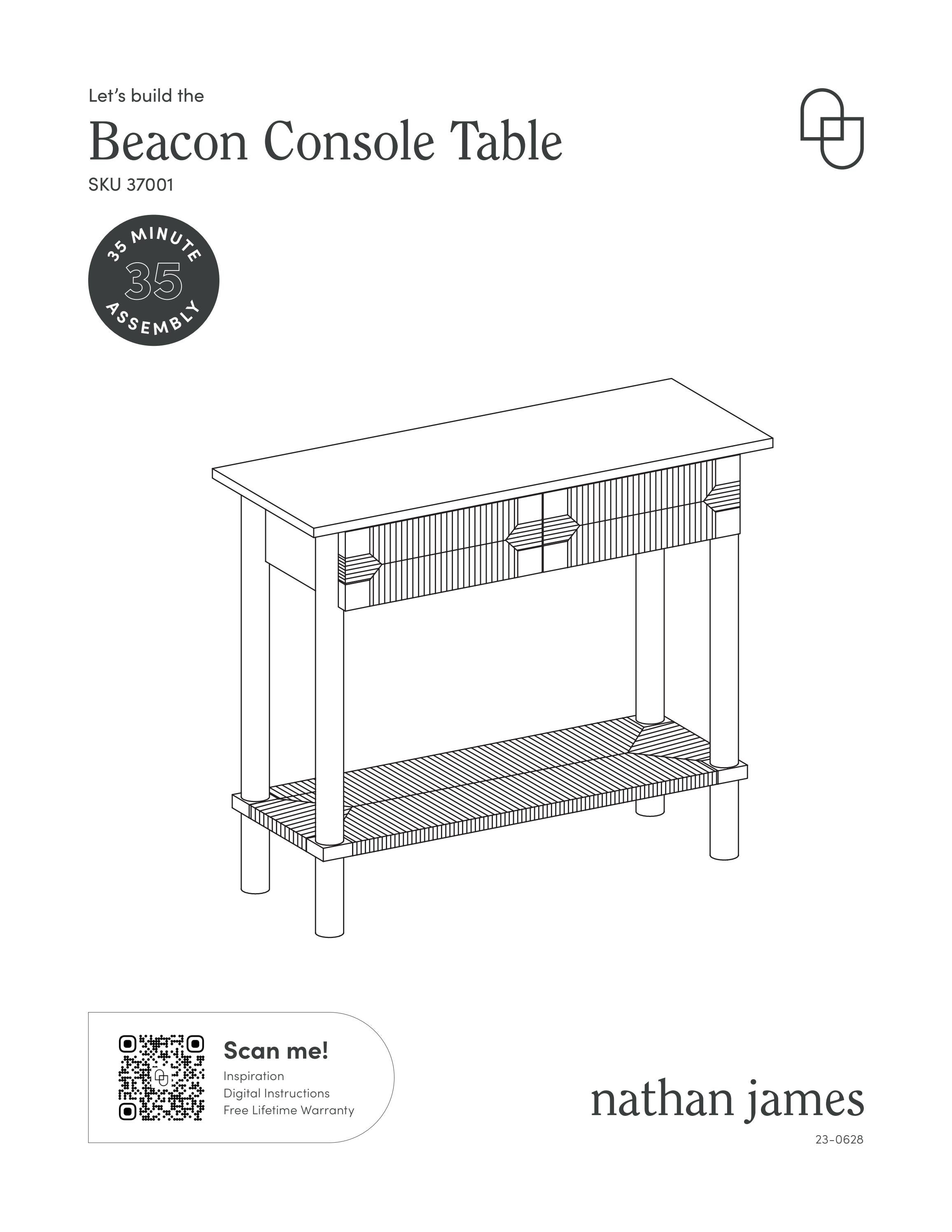 Beacon Console Table Instruction Sheet by nathanjameshome - Issuu