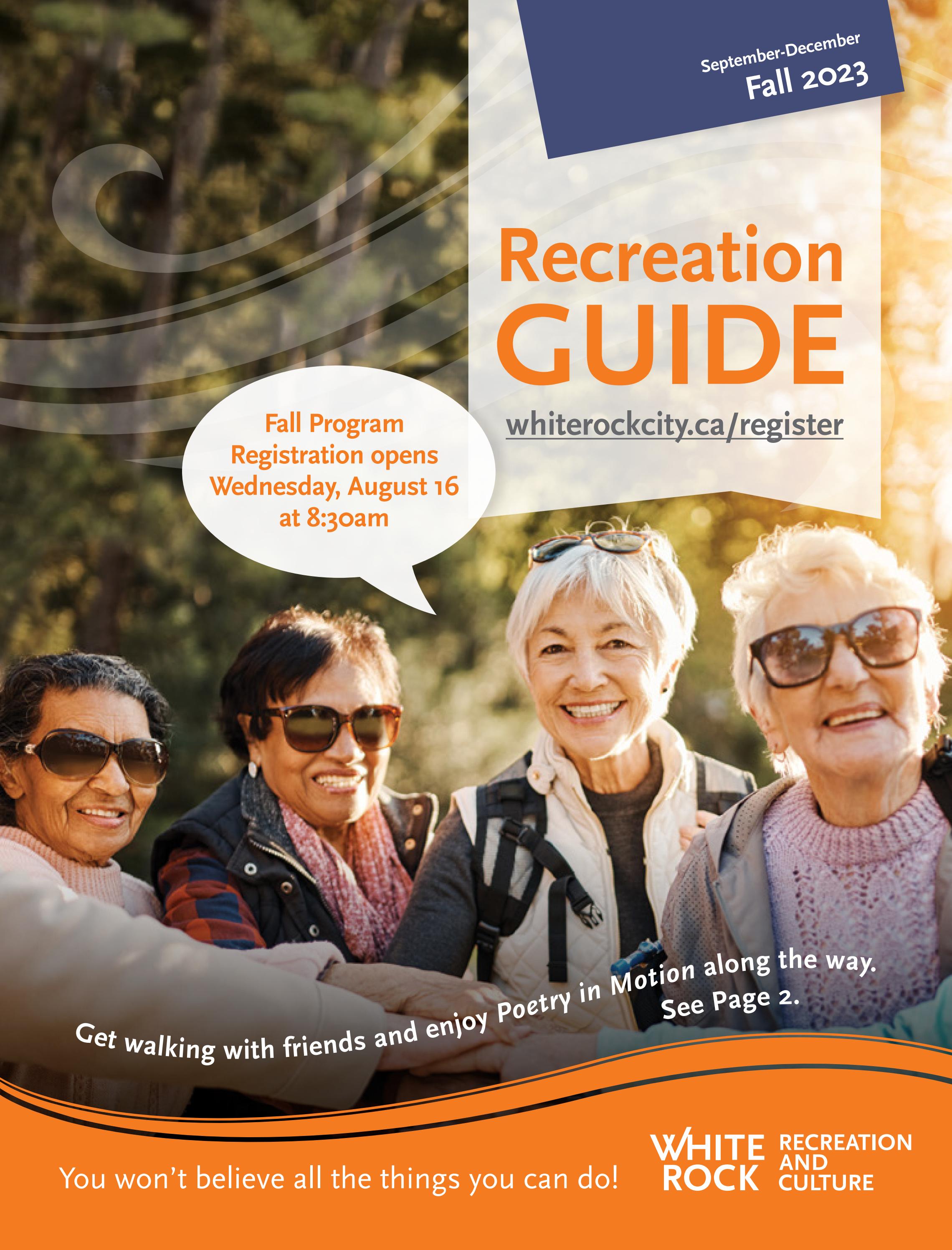 2023 Fall Recreation Guide by City of White Rock - Issuu