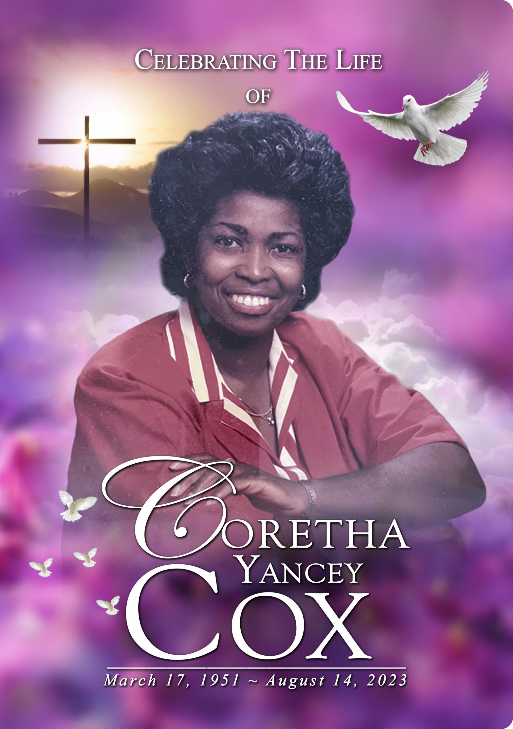 Coretha Yancey Cox by Jerry Madison Harrison - Issuu