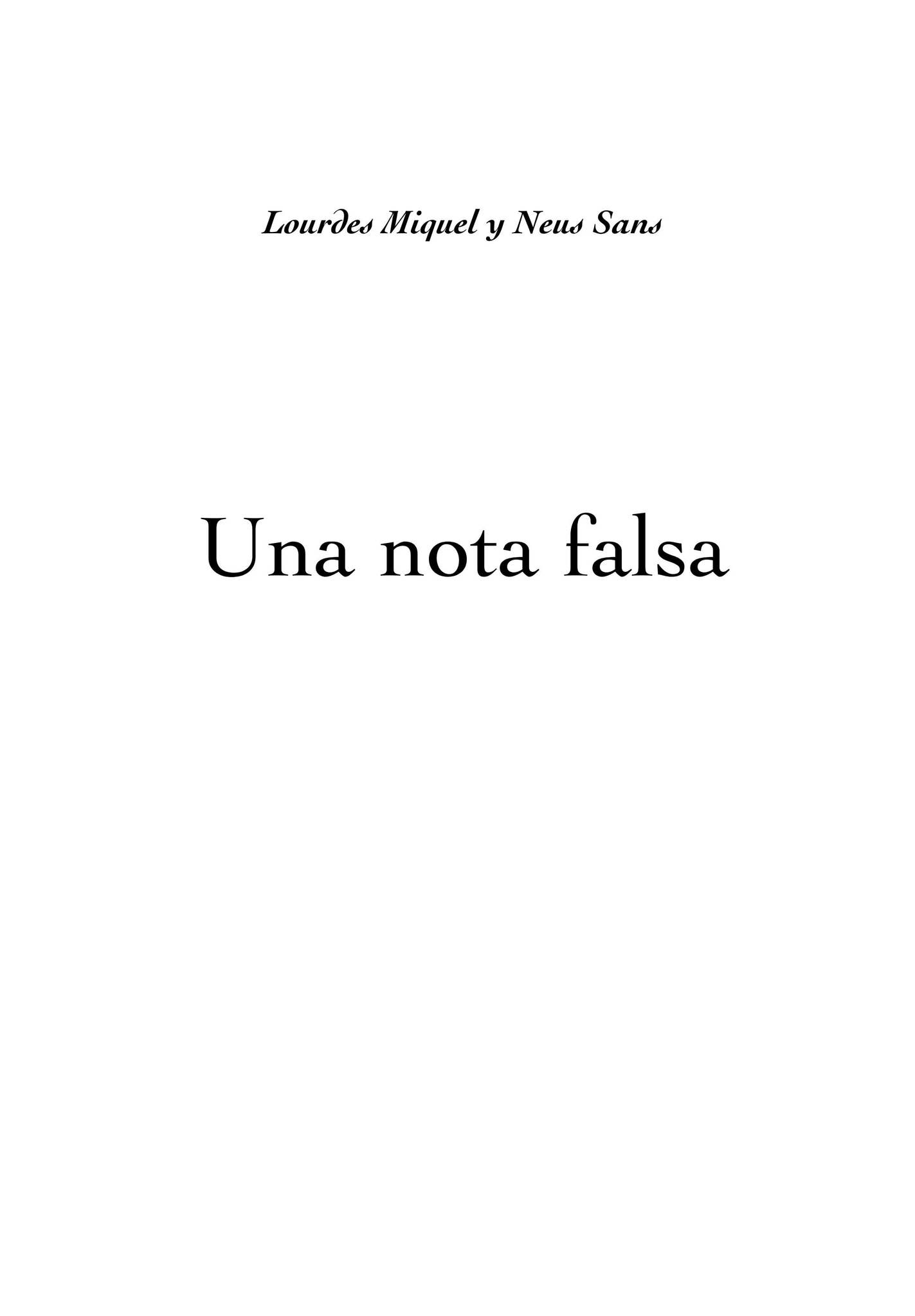 Una nota falsa - Sample Pages by Klett World Languages - Issuu