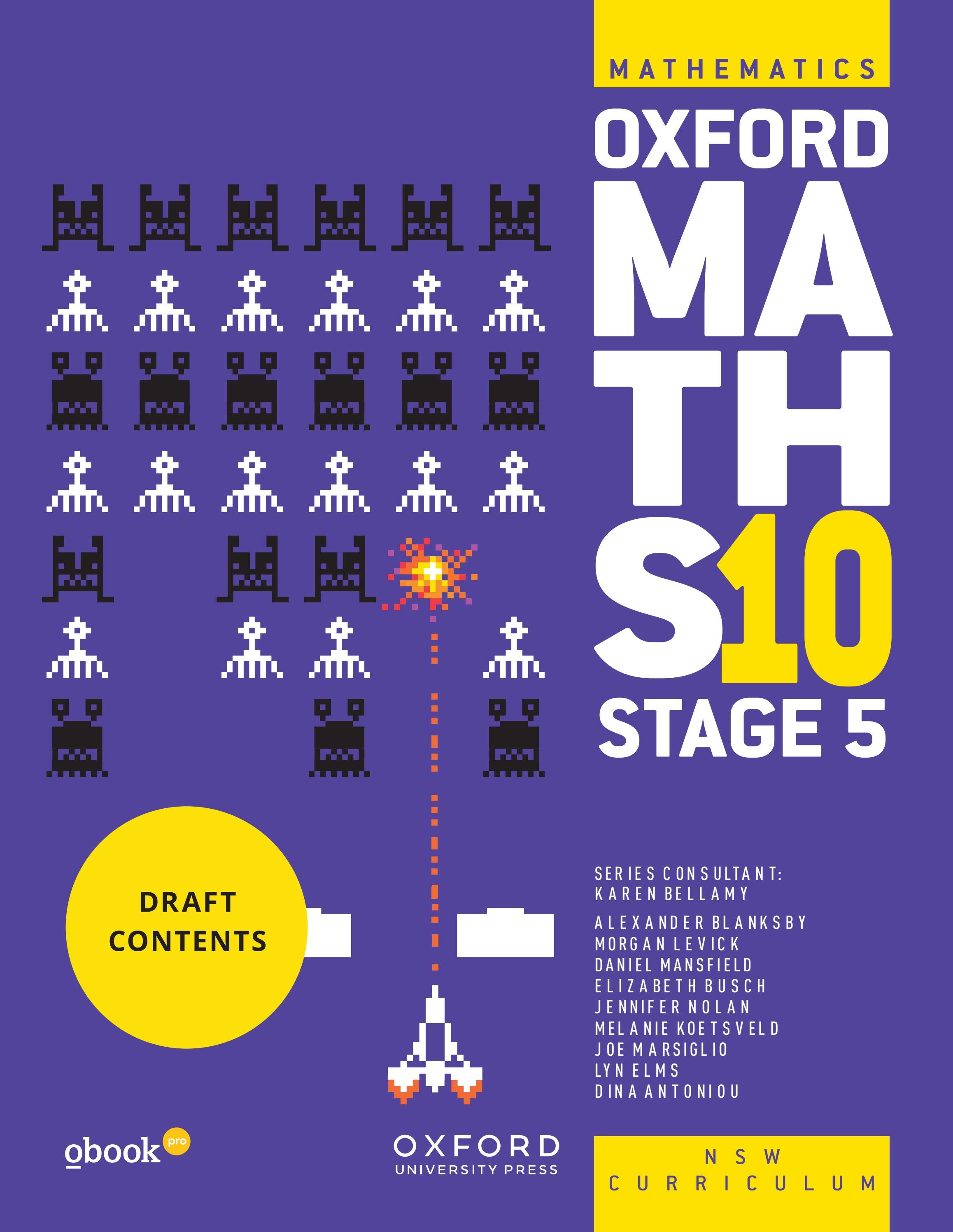 Oxford Maths NSW Curriculum Stage 5 Year 10 - Draft Contents by OUPANZ ...