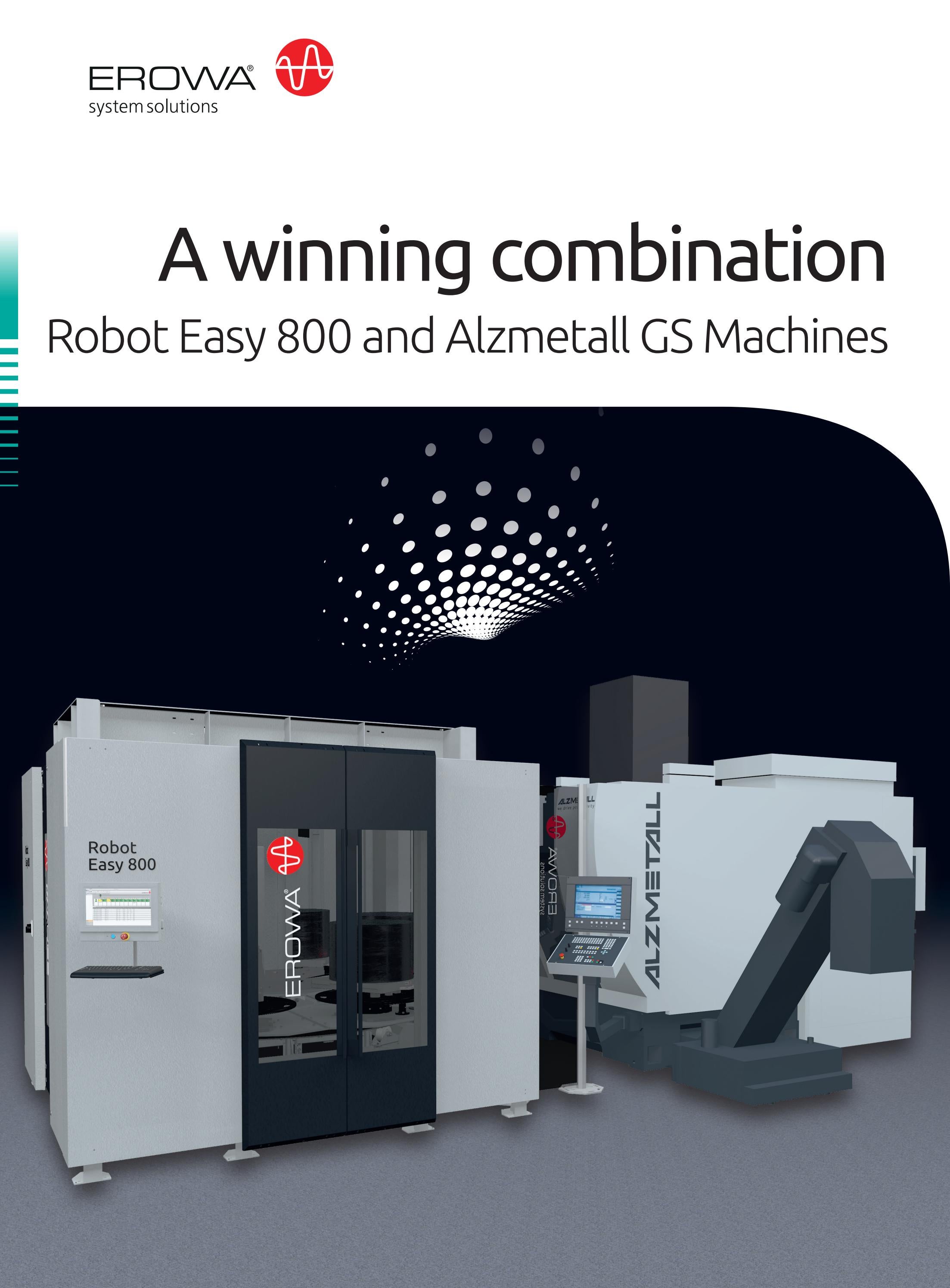EROWA Robot Easy 800 on Alzmetall GS Machines by EROWA - Issuu