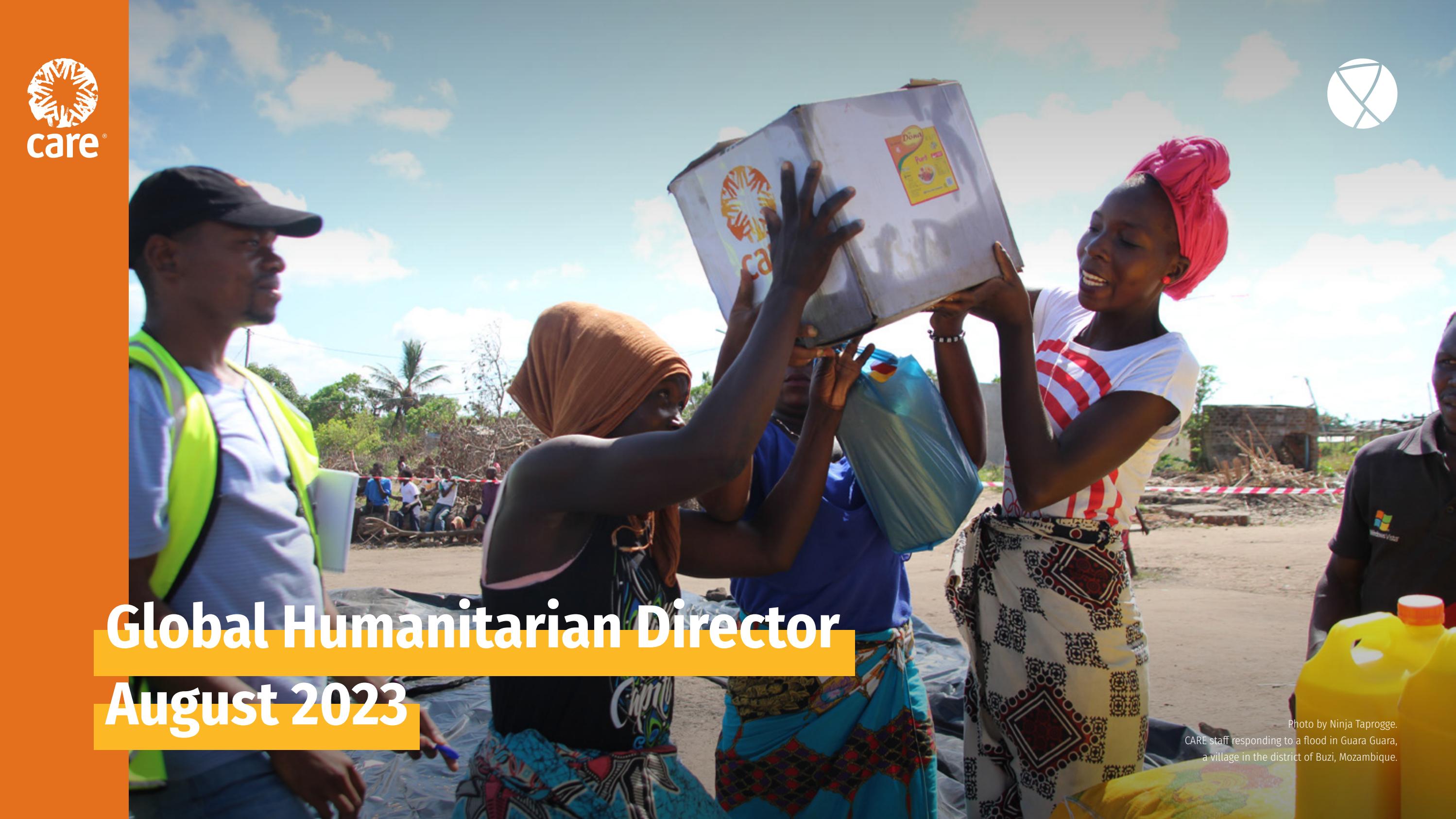 CARE – Global Humanitarian Director by Oxford HR - Issuu