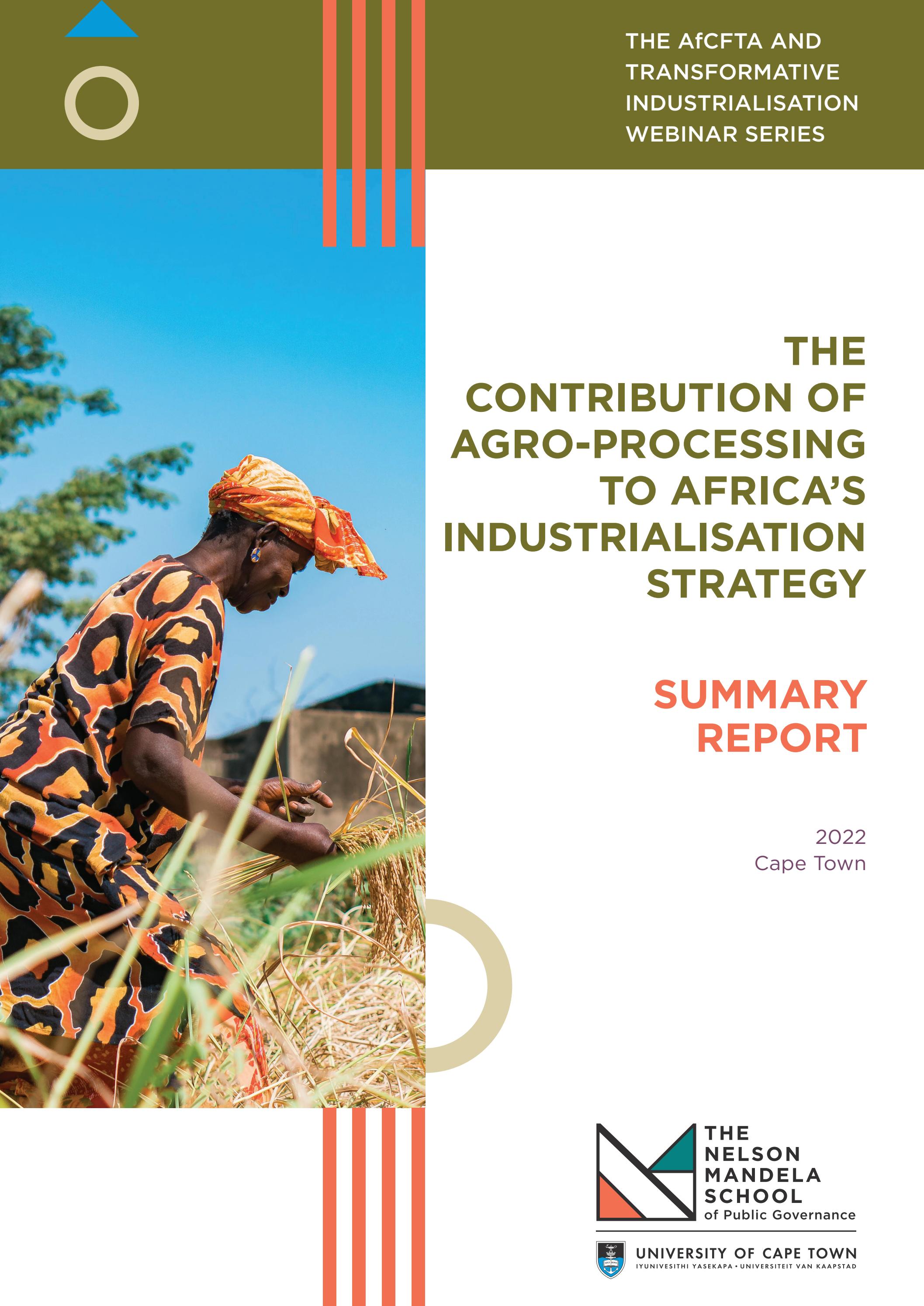 The Contribution of Agro-Processing to Africa’s Industrialisation ...