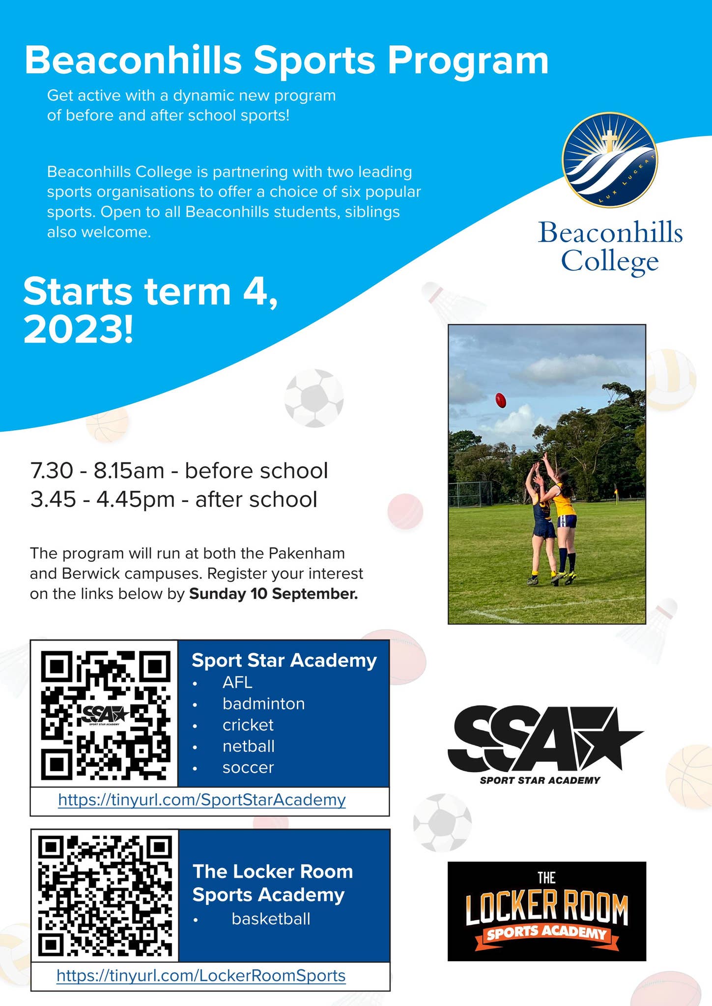 Beaconhills Sports Program by Beaconhills College - Issuu