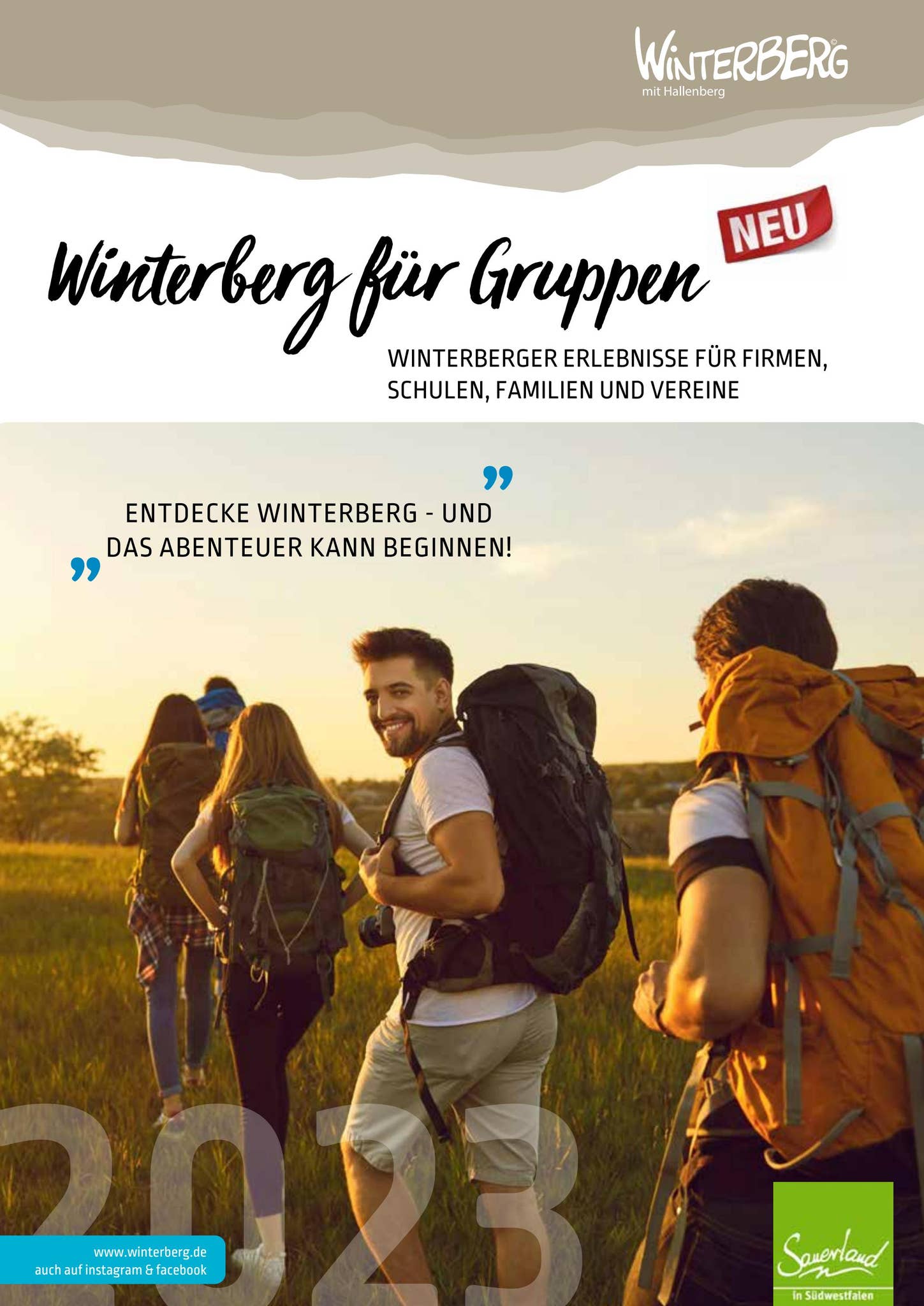 Winterberg: Gruppenbroschüre 2023 by Sauerland-Tourismus - Issuu