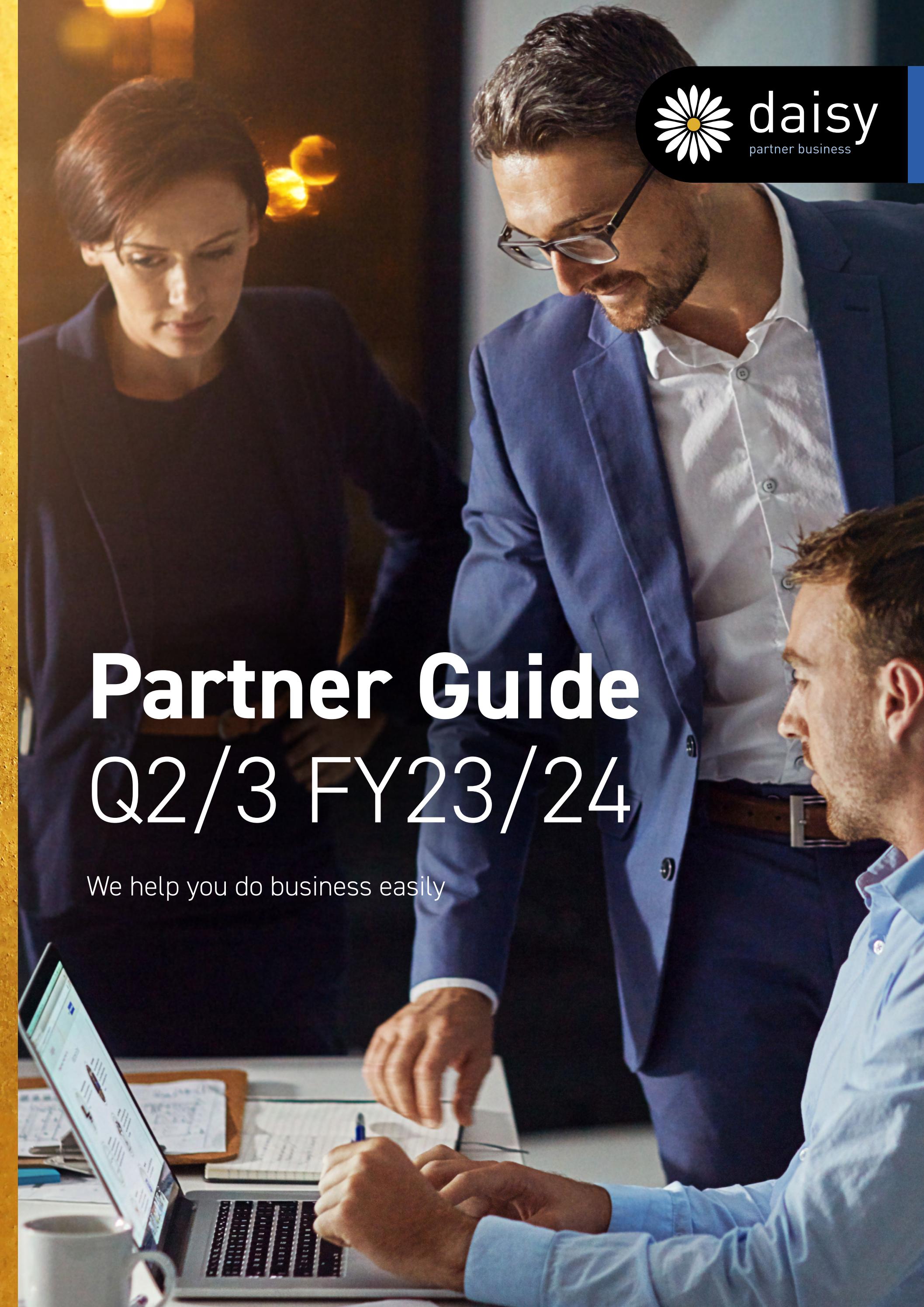Partner Business - Partner Guide Q2/3 FY23/24 by daisycomms - Issuu