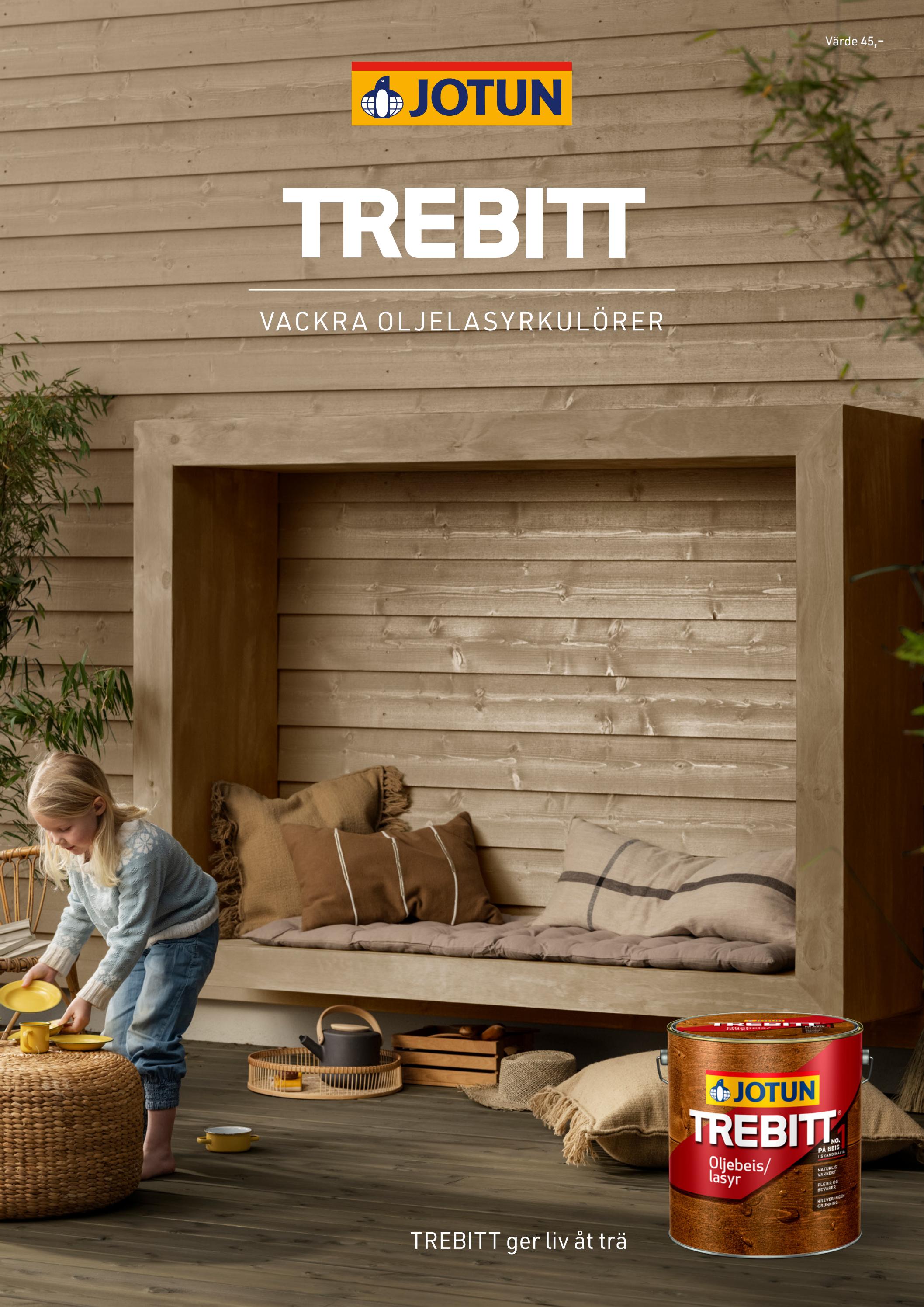TREBITT Färgkarta 2023 by Jotun Sverige AB - Issuu