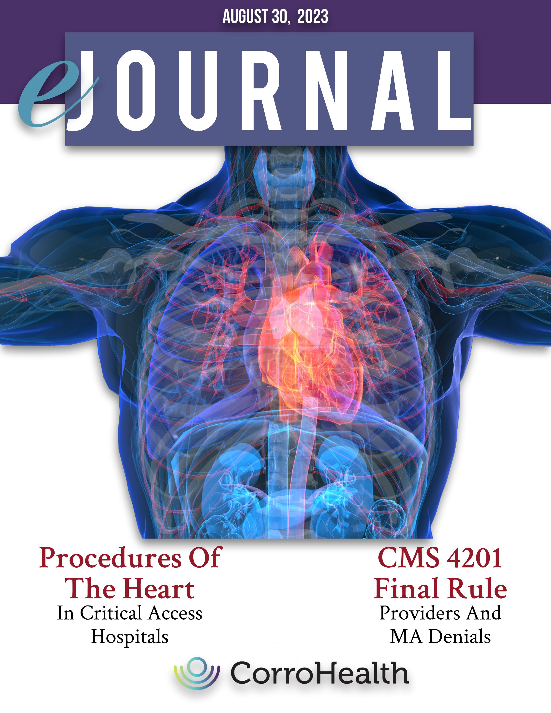 CorroHealth Weekly eJournal, August 30, 2023 by CorroHealth - Issuu