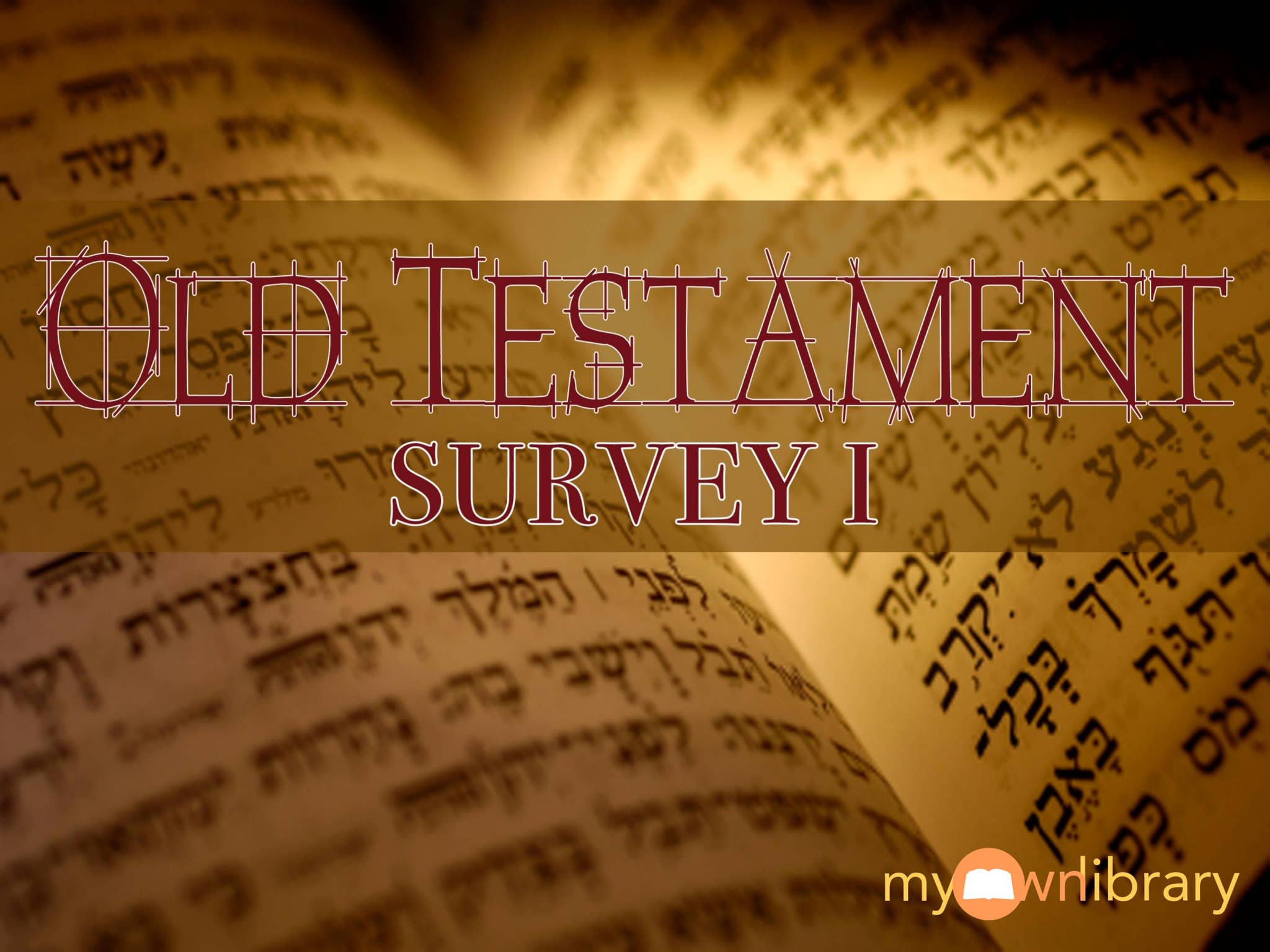 Old Testament Survey Book I by My Own Library - Issuu