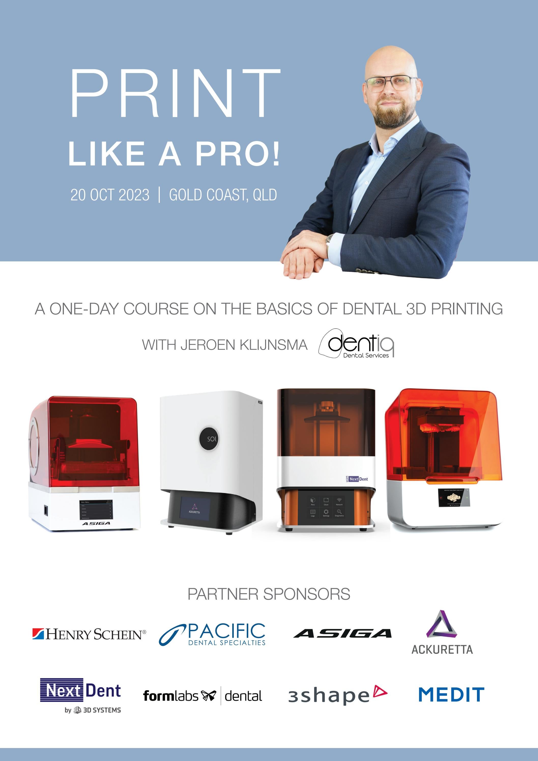 Print Like a Pro - 3D Printing Course by Henry Schein Australia - Issuu