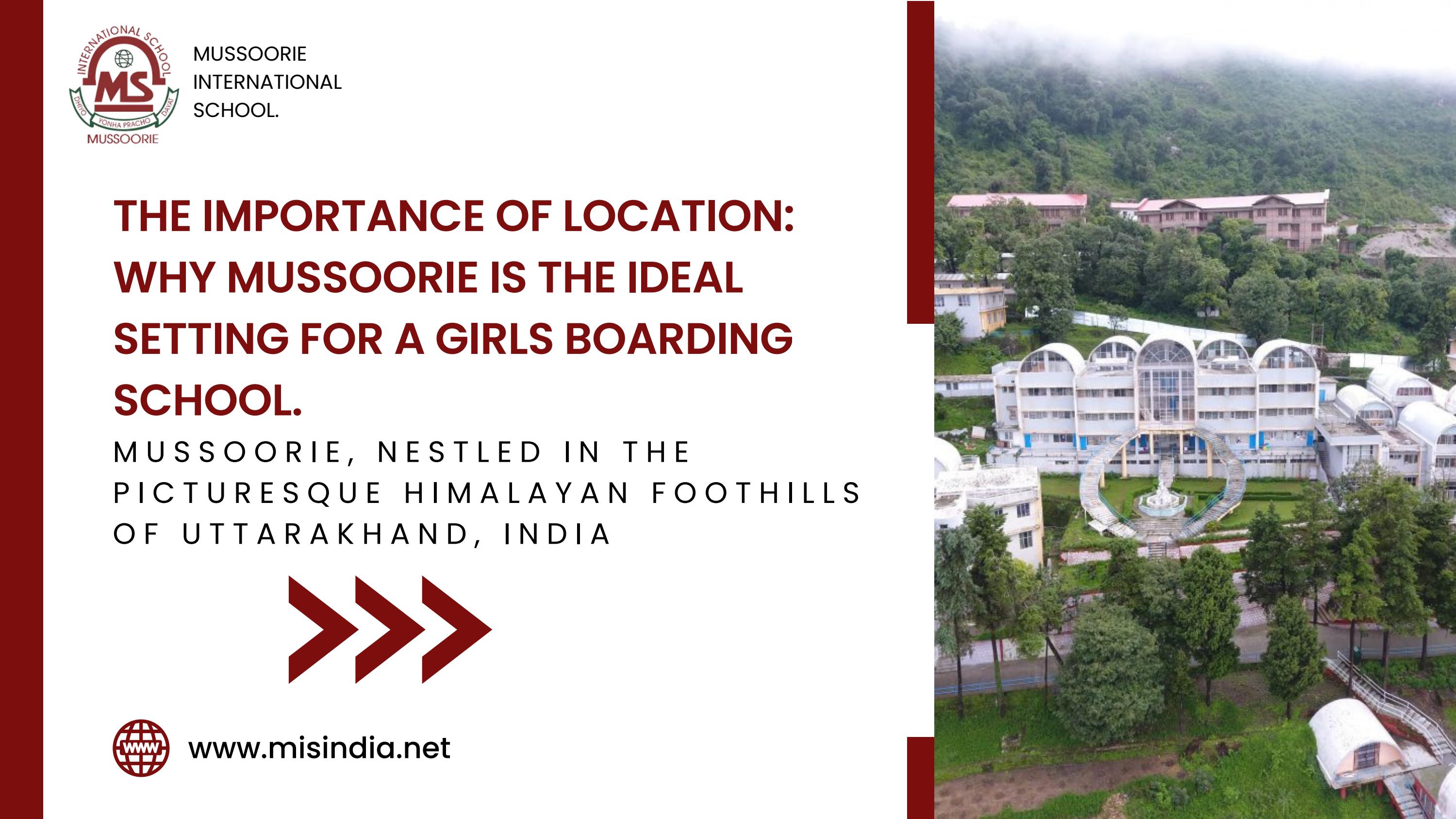 Why massorie is ideal setting for girls boarding school by Ishu - Issuu