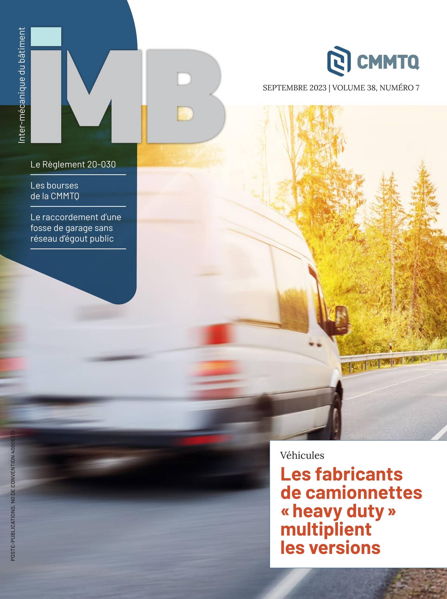 Revue IMB | Vol. 38, n° 7 | Septembre 2023 by CMMTQ - Issuu