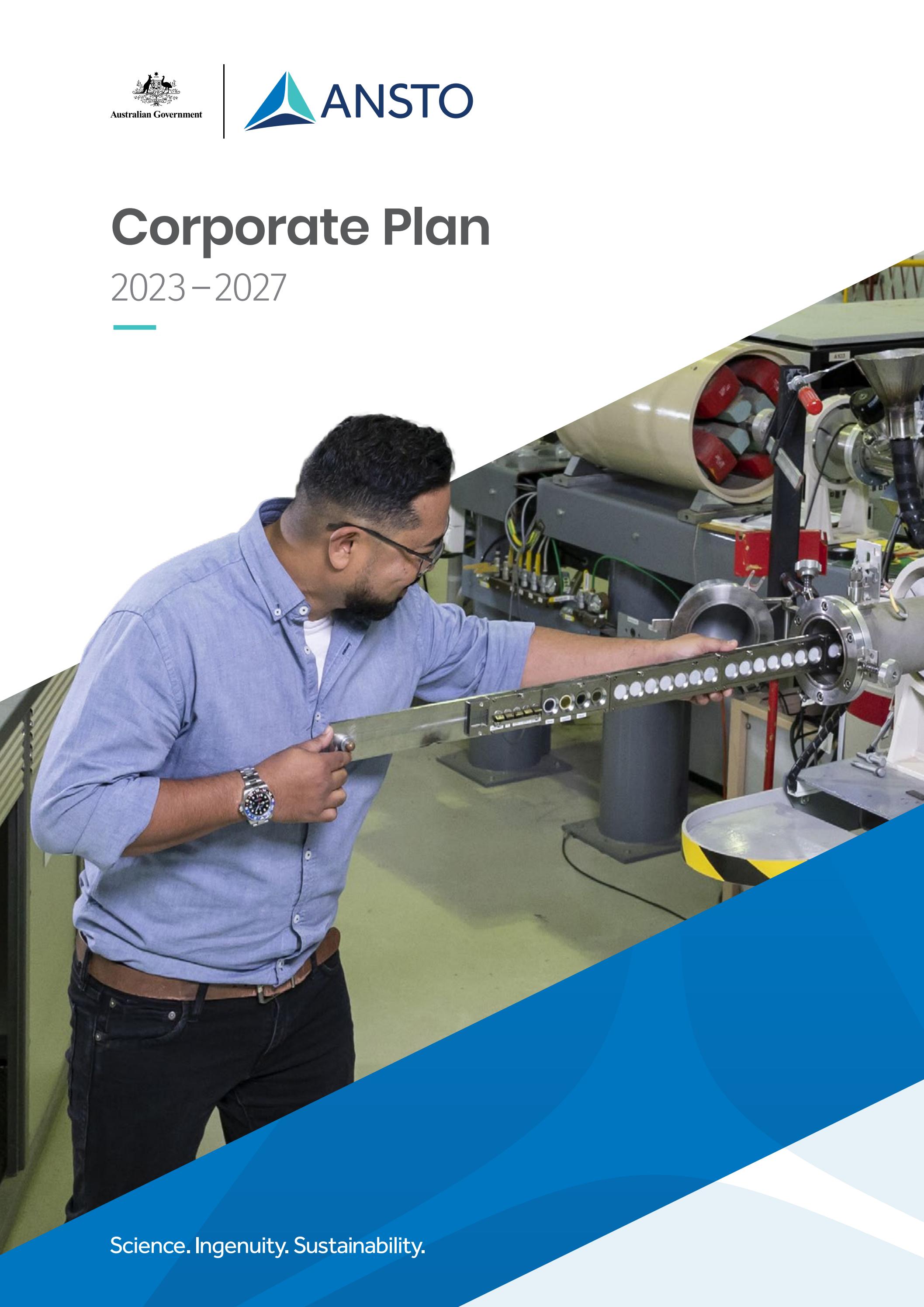 ANSTO Corporate Plan 2023-27 by ansto2 - Issuu