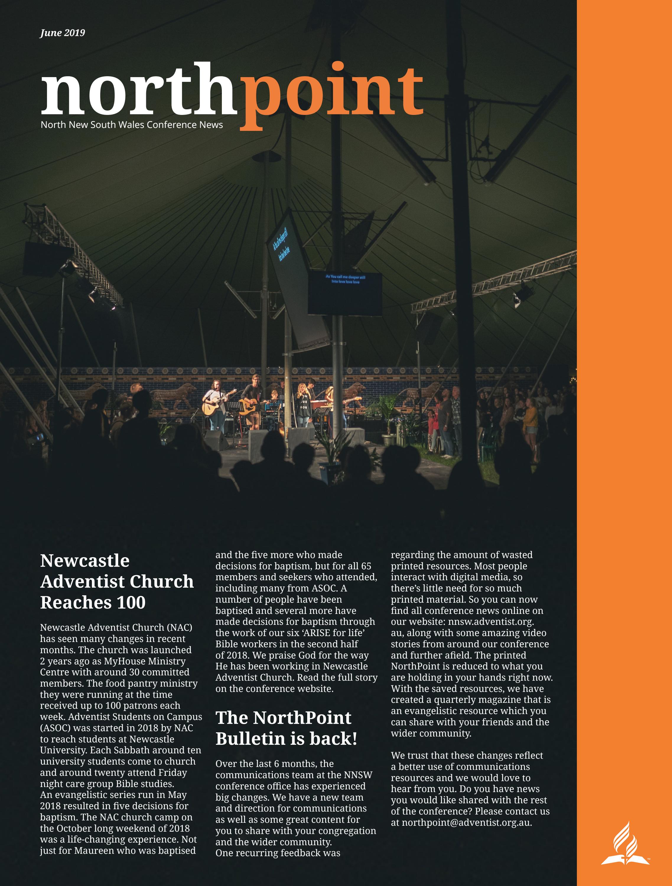NorthPoint - June, 2019 by Adventists North New South Wales - Issuu
