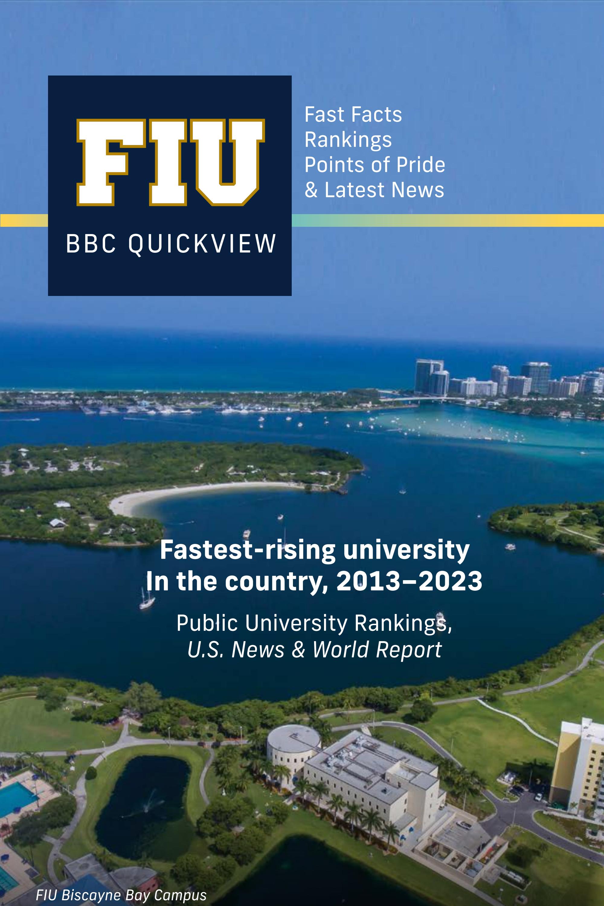FIU Biscayne Bay Campus Quick View by FIU - Issuu