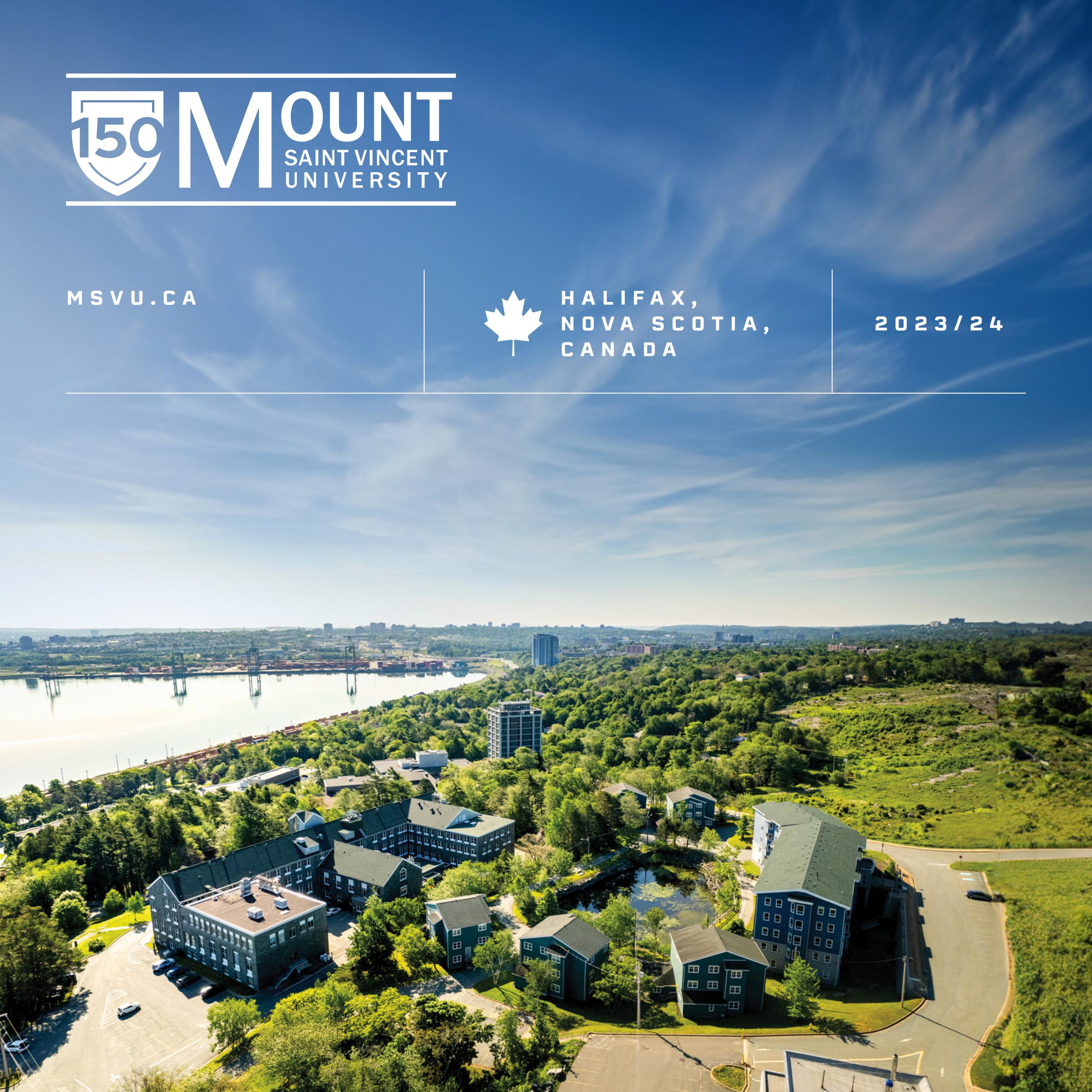 MSVU International Viewbook 2023-2024 by Mount Saint Vincent University ...