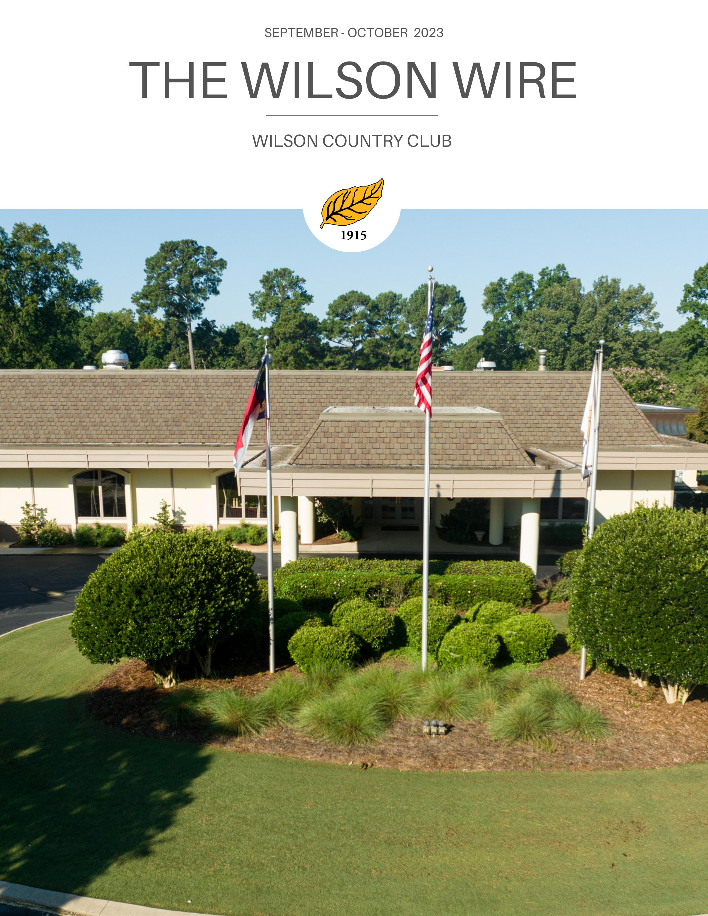 WCC 2023 September/October Newsletter by McConnell Golf - Issuu
