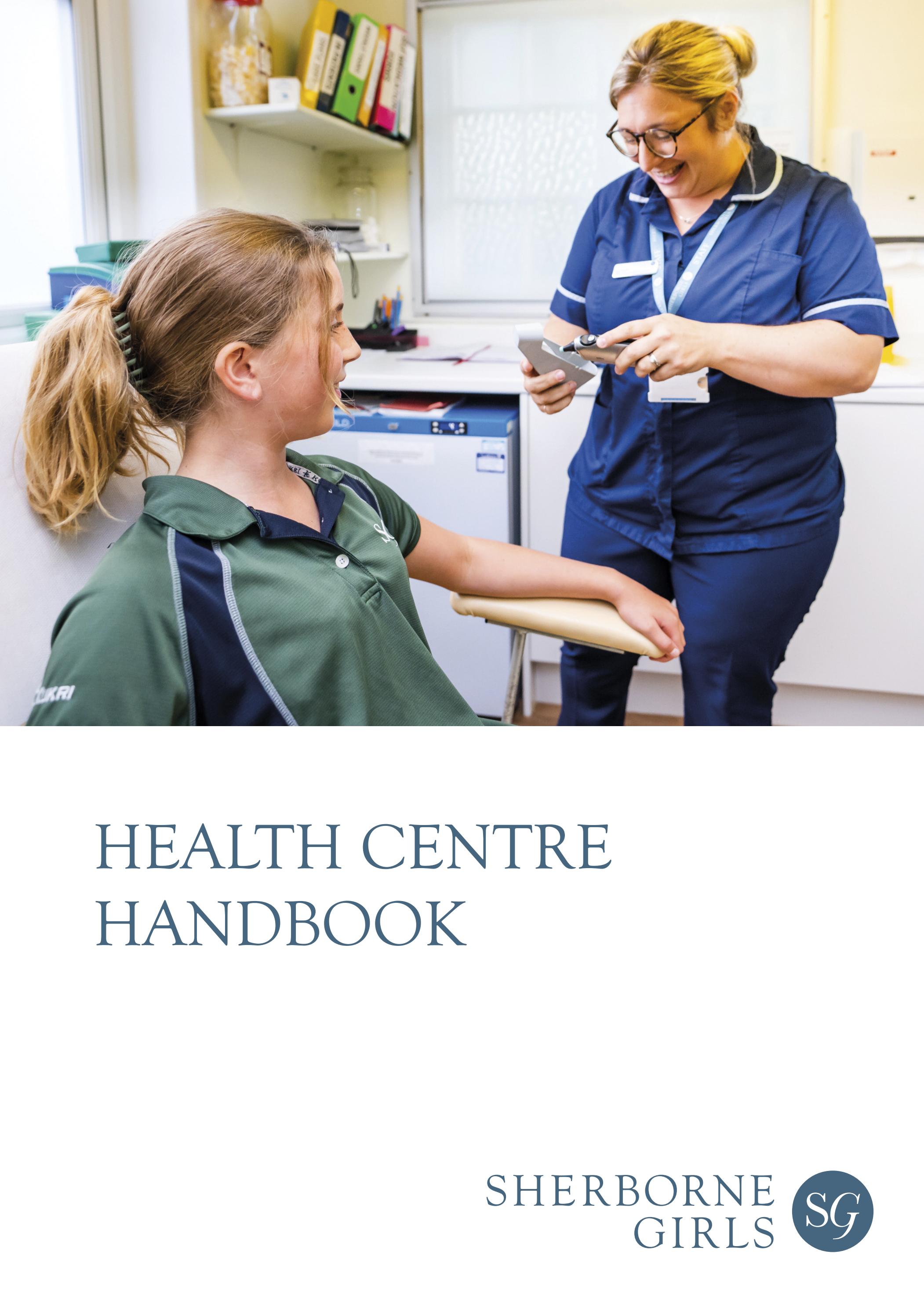 Health Centre Handbook by Sherborne Girls - Issuu