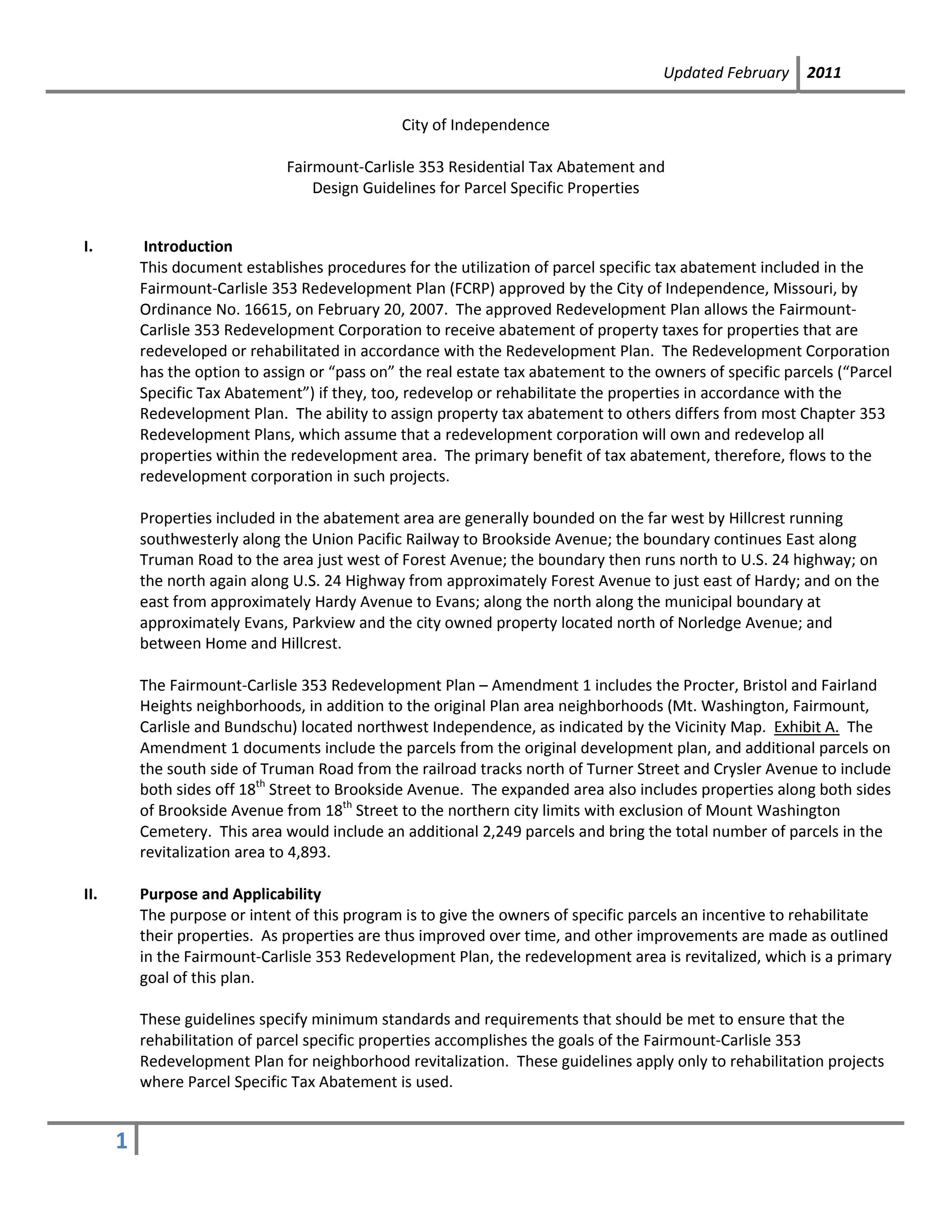 St. Clair Park Guidelines by cityofindepmo - Issuu