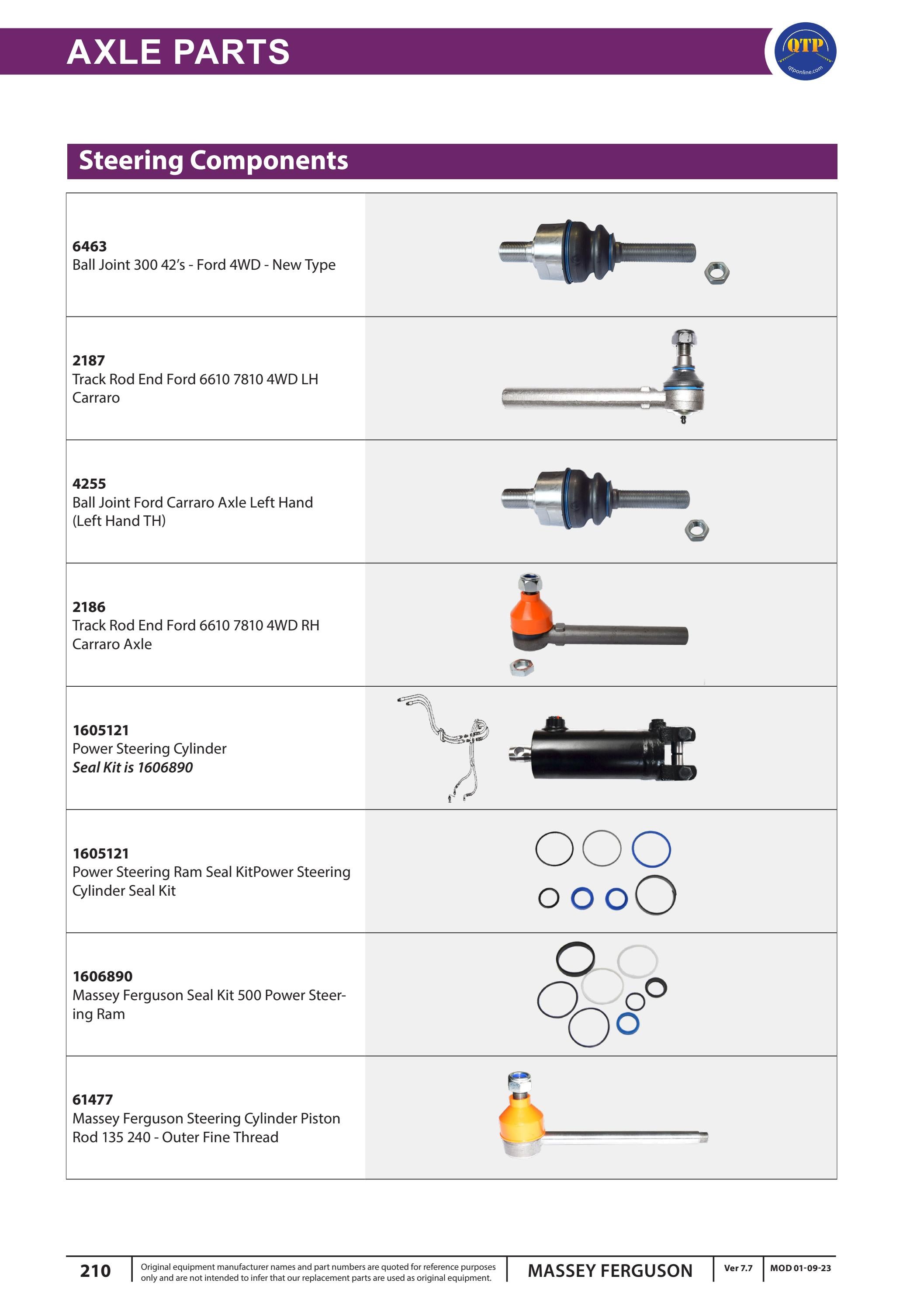 QTP Massey Ferguson Part Catalogue by Quality Tractor Parts - Issuu