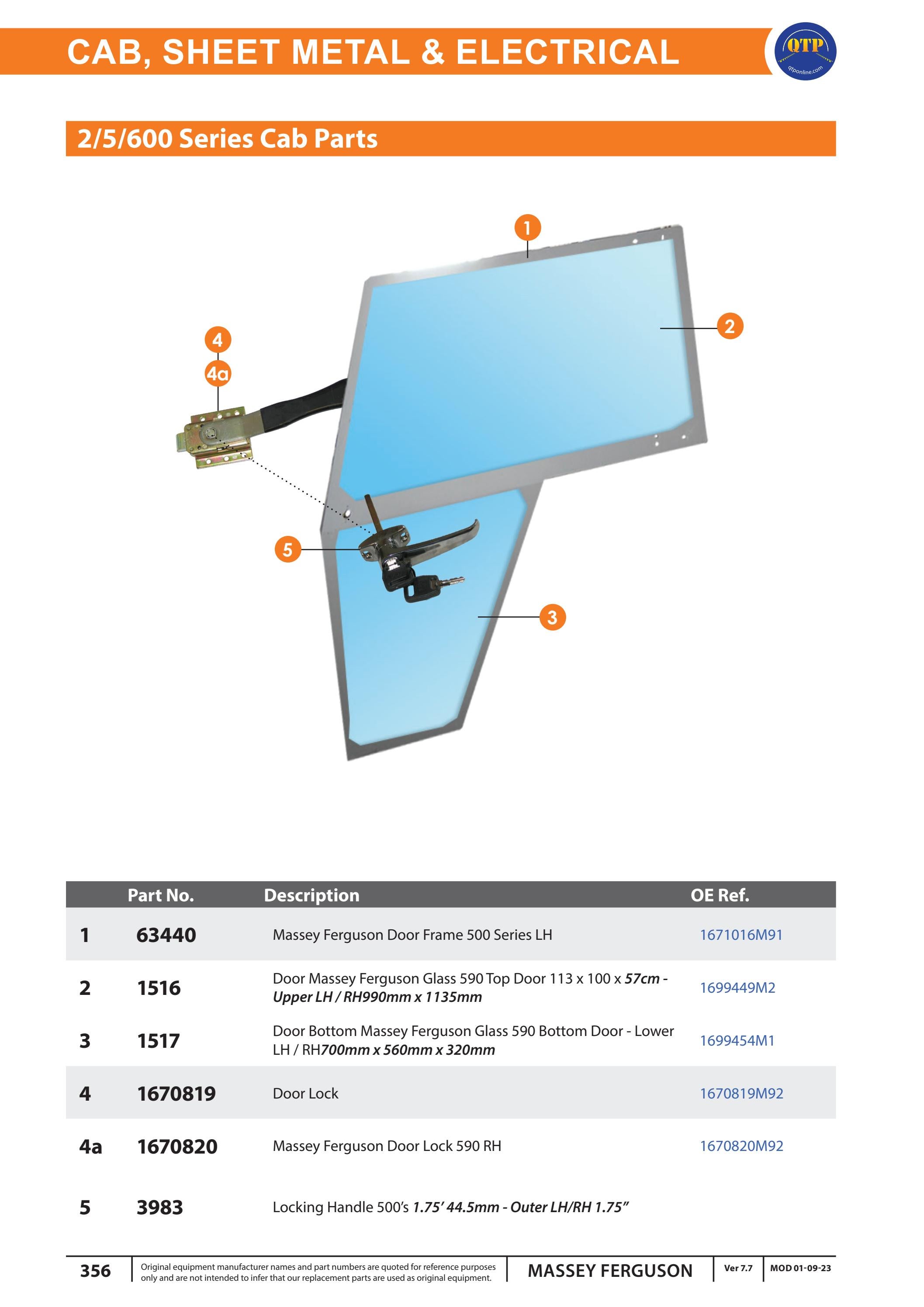 QTP Massey Ferguson Part Catalogue by Quality Tractor Parts - Issuu