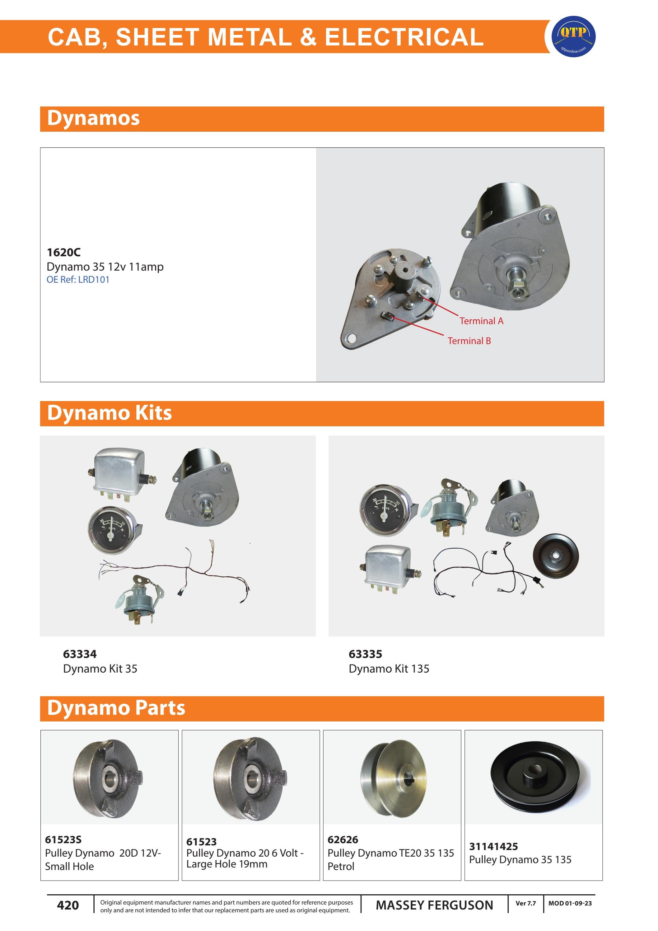 QTP Massey Ferguson Part Catalogue by Quality Tractor Parts - Issuu