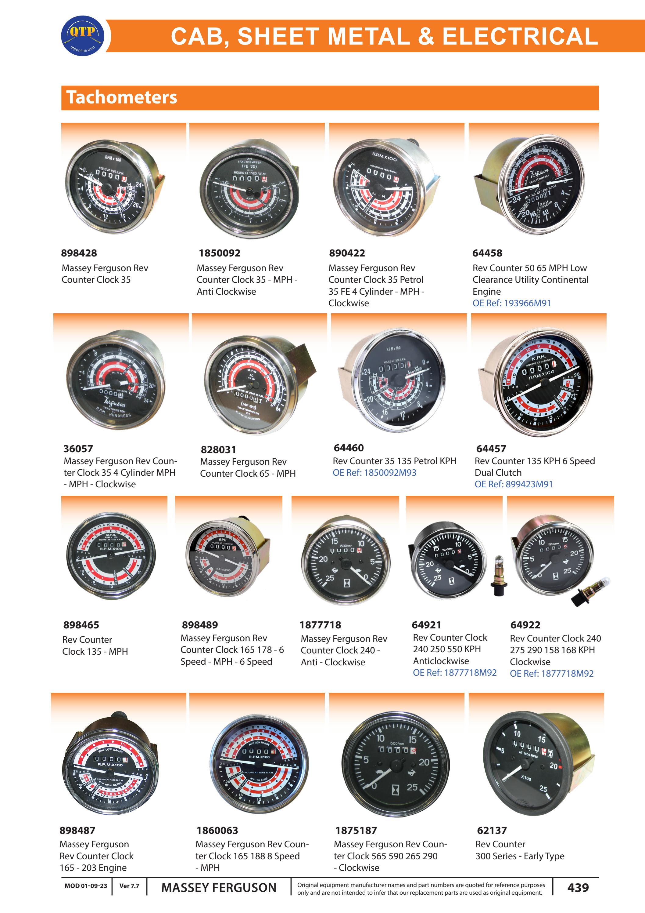 QTP Massey Ferguson Part Catalogue by Quality Tractor Parts - Issuu