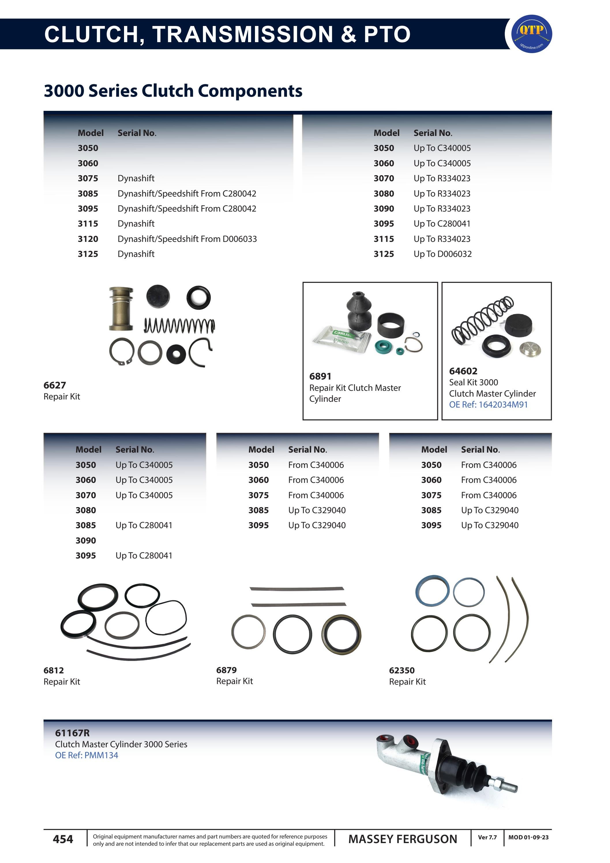 QTP Massey Ferguson Part Catalogue by Quality Tractor Parts - Issuu