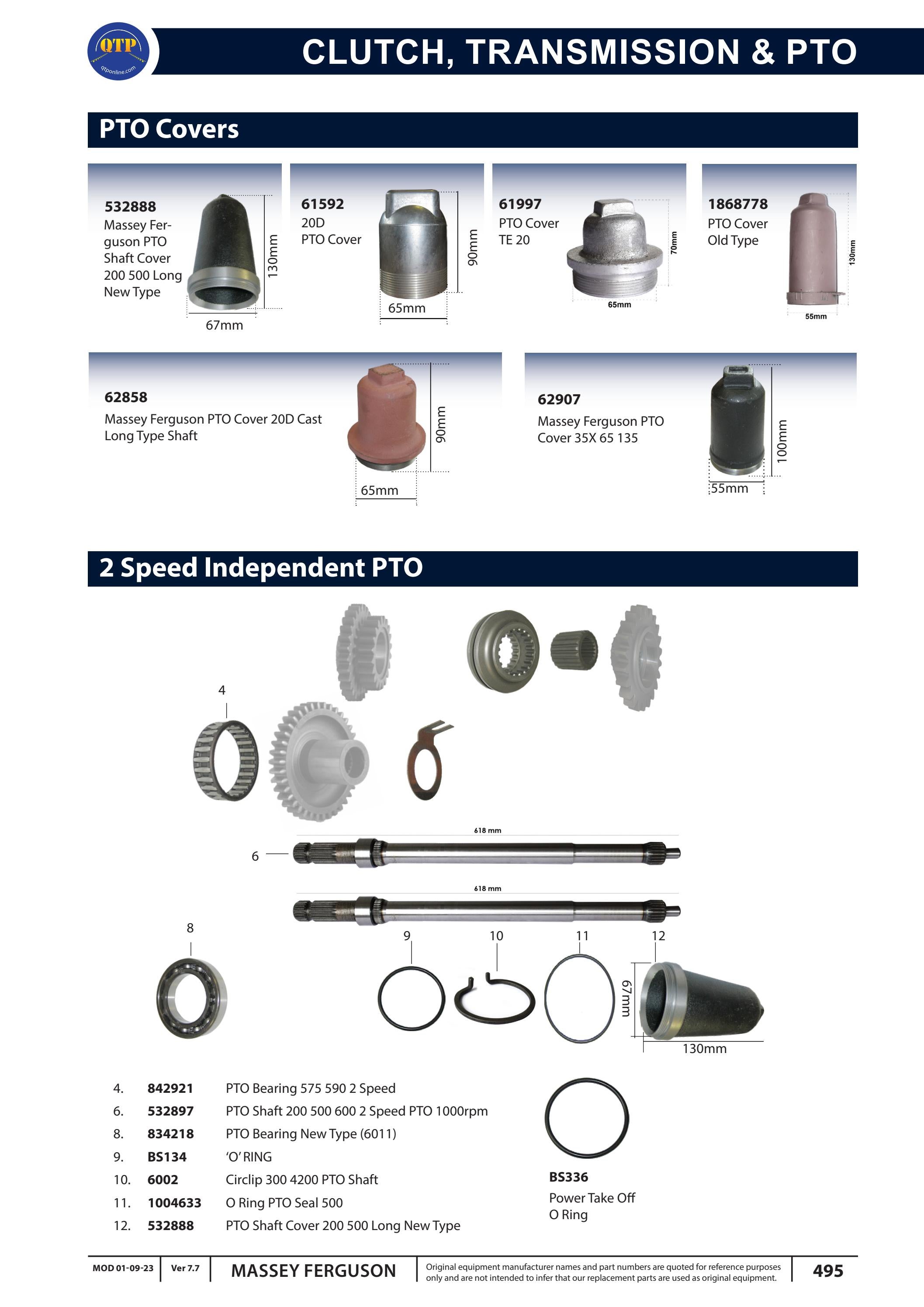 QTP Massey Ferguson Part Catalogue by Quality Tractor Parts - Issuu