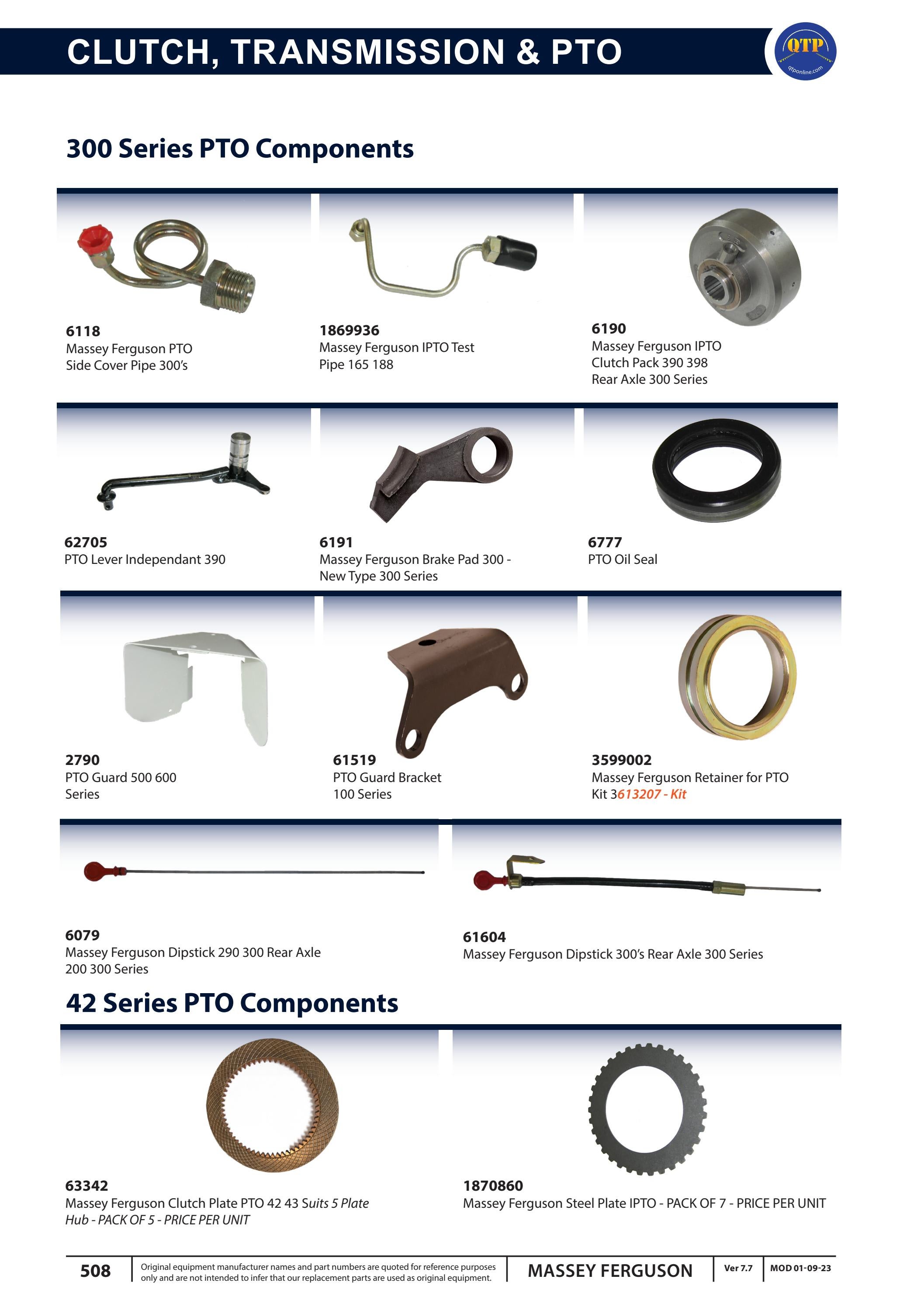 QTP Massey Ferguson Part Catalogue by Quality Tractor Parts - Issuu
