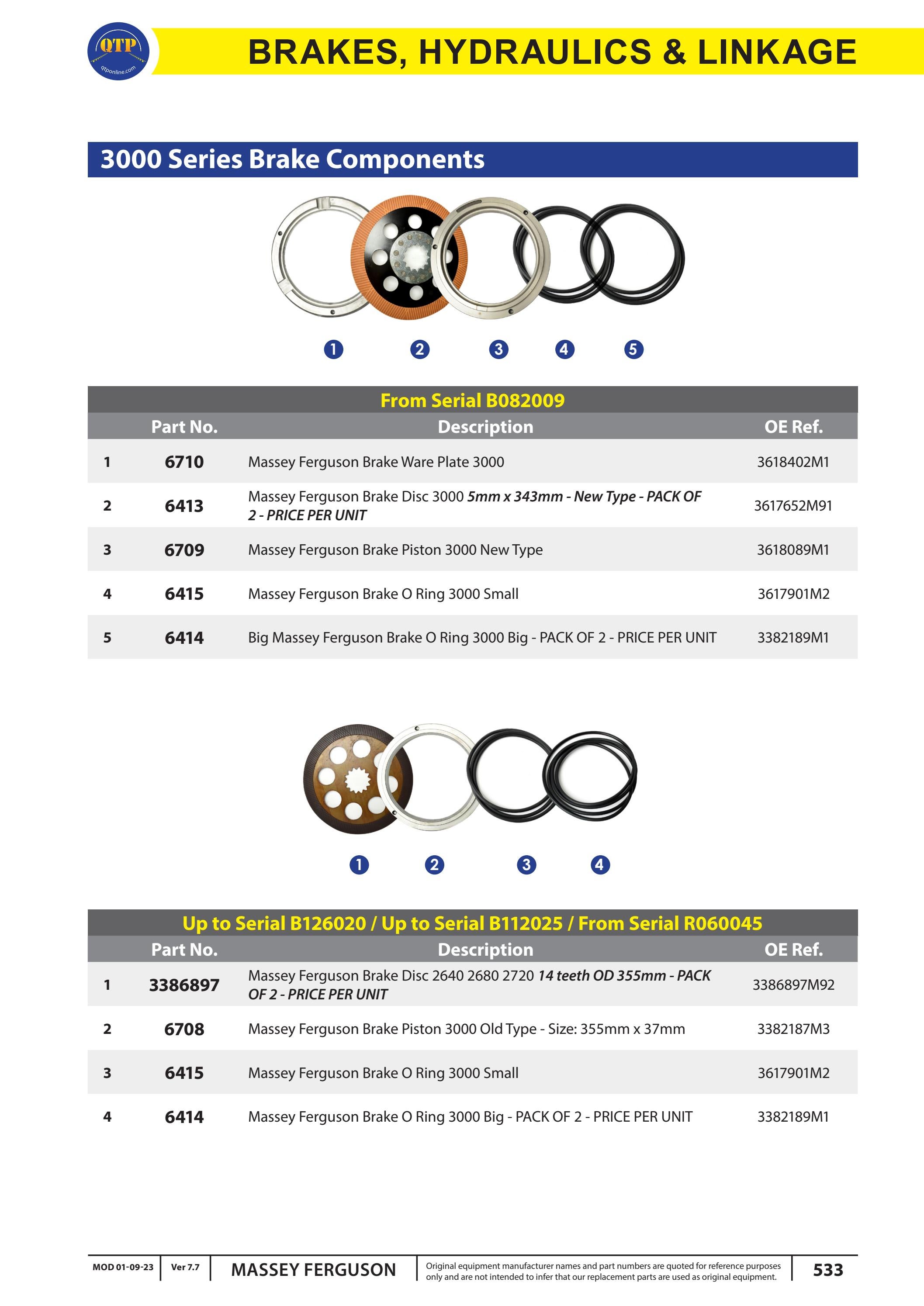 QTP Massey Ferguson Part Catalogue by Quality Tractor Parts - Issuu
