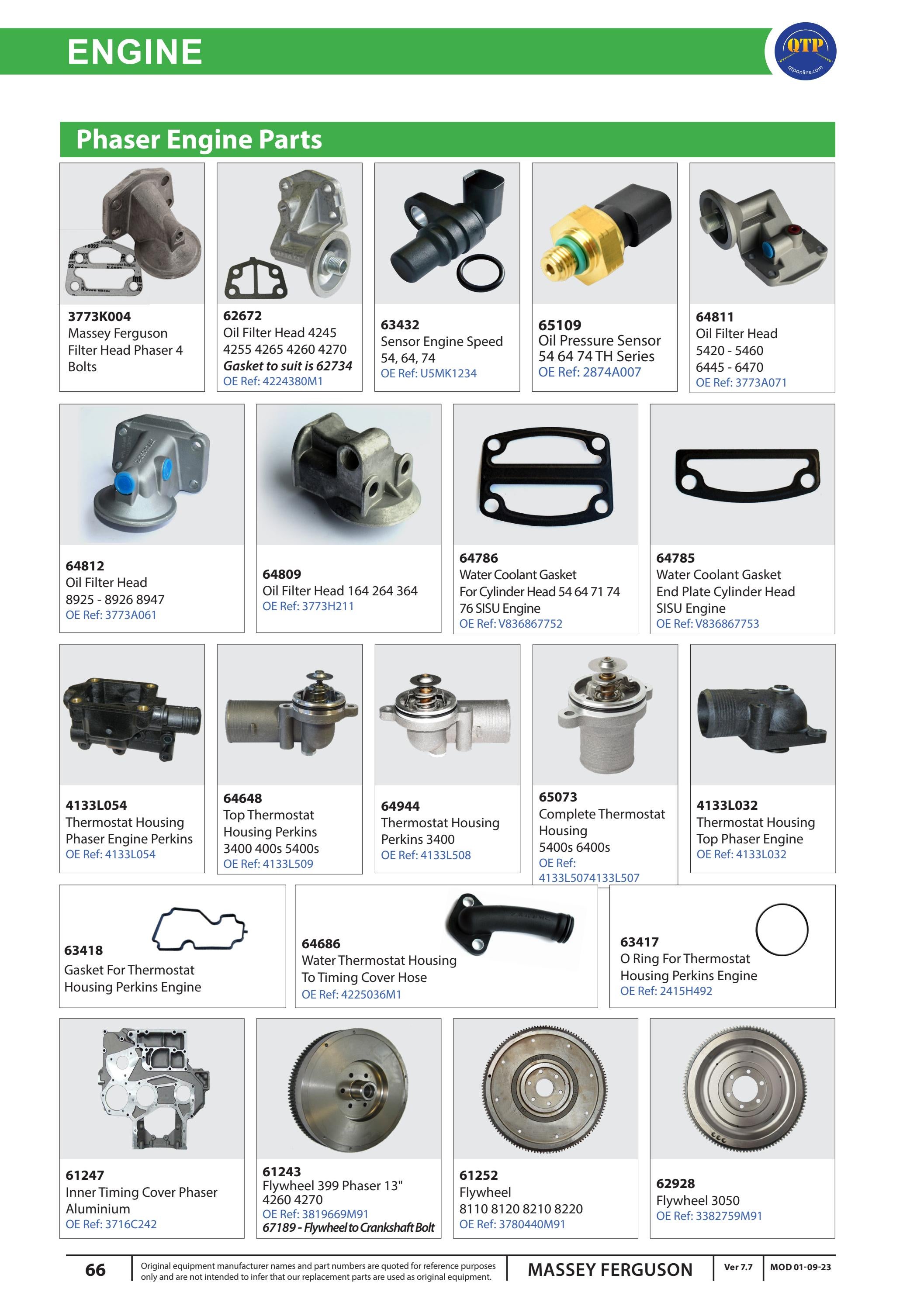 QTP Massey Ferguson Part Catalogue by Quality Tractor Parts - Issuu