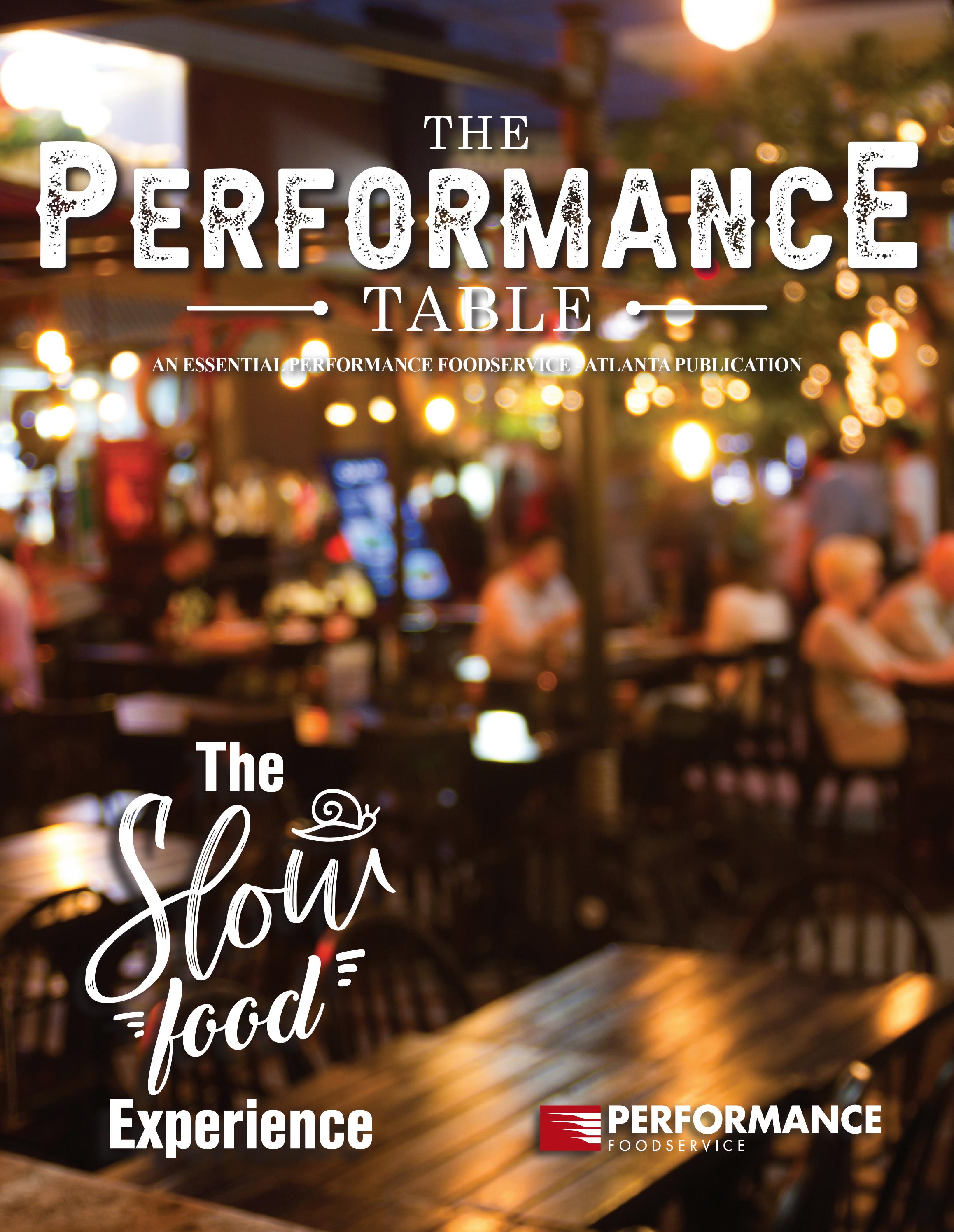 The Performance Table 2023 Slow Food by Performance Foodservice - Issuu