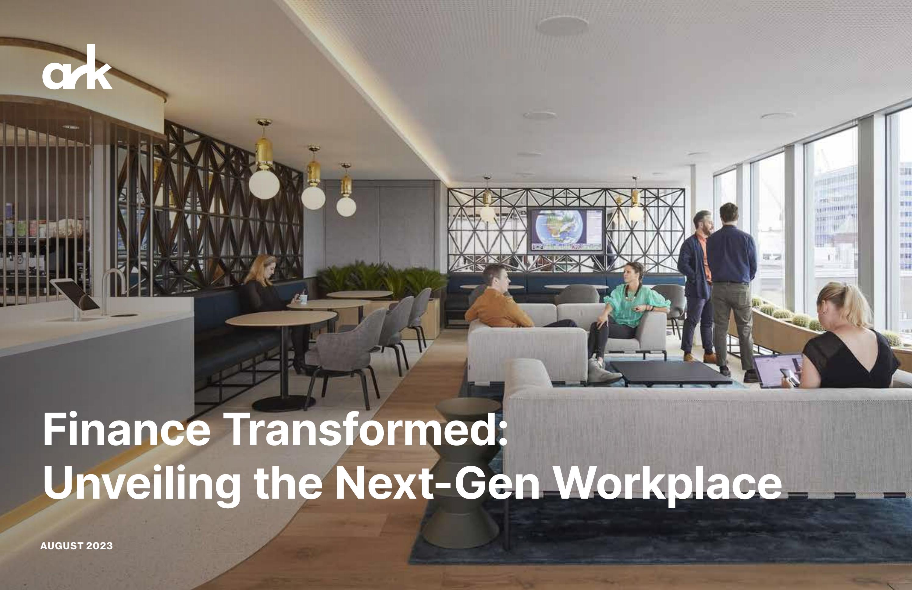 Ark - Financial Sector Workplace Report by HLW International - Issuu