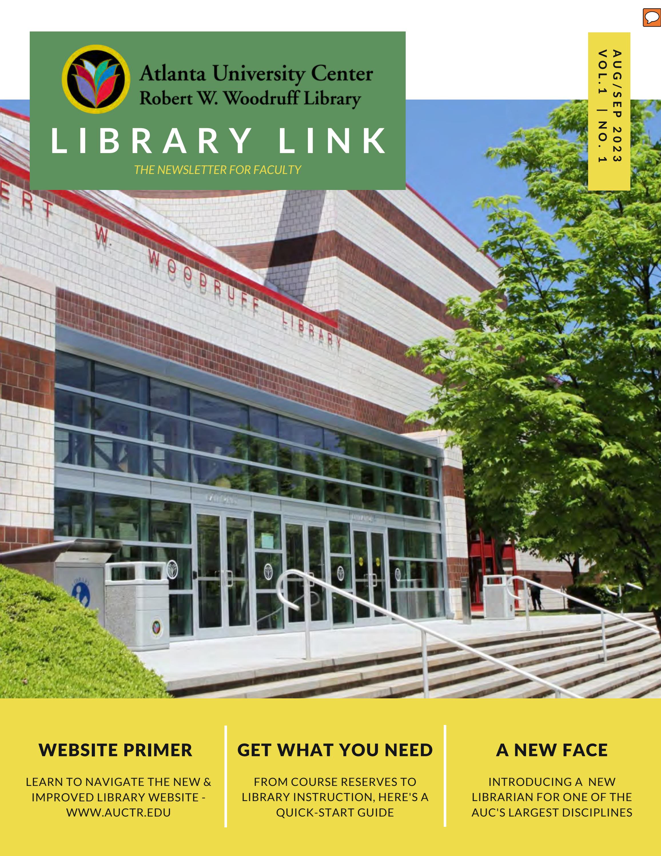 Library Link - AUC Faculty Newsletter, Vol. 1, Issue 1 by ...
