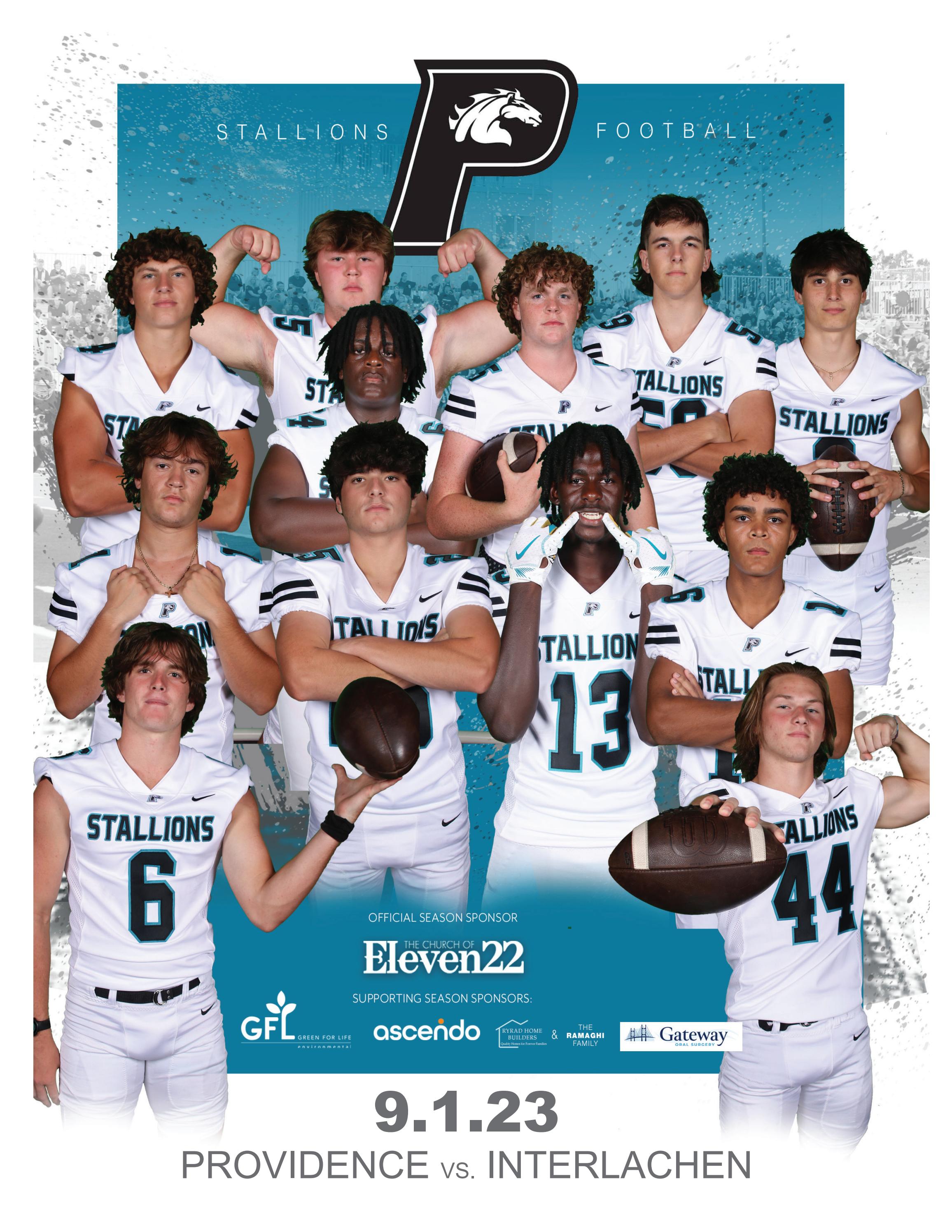 2023 Providence Football vs Interlachen by Providence School - Issuu