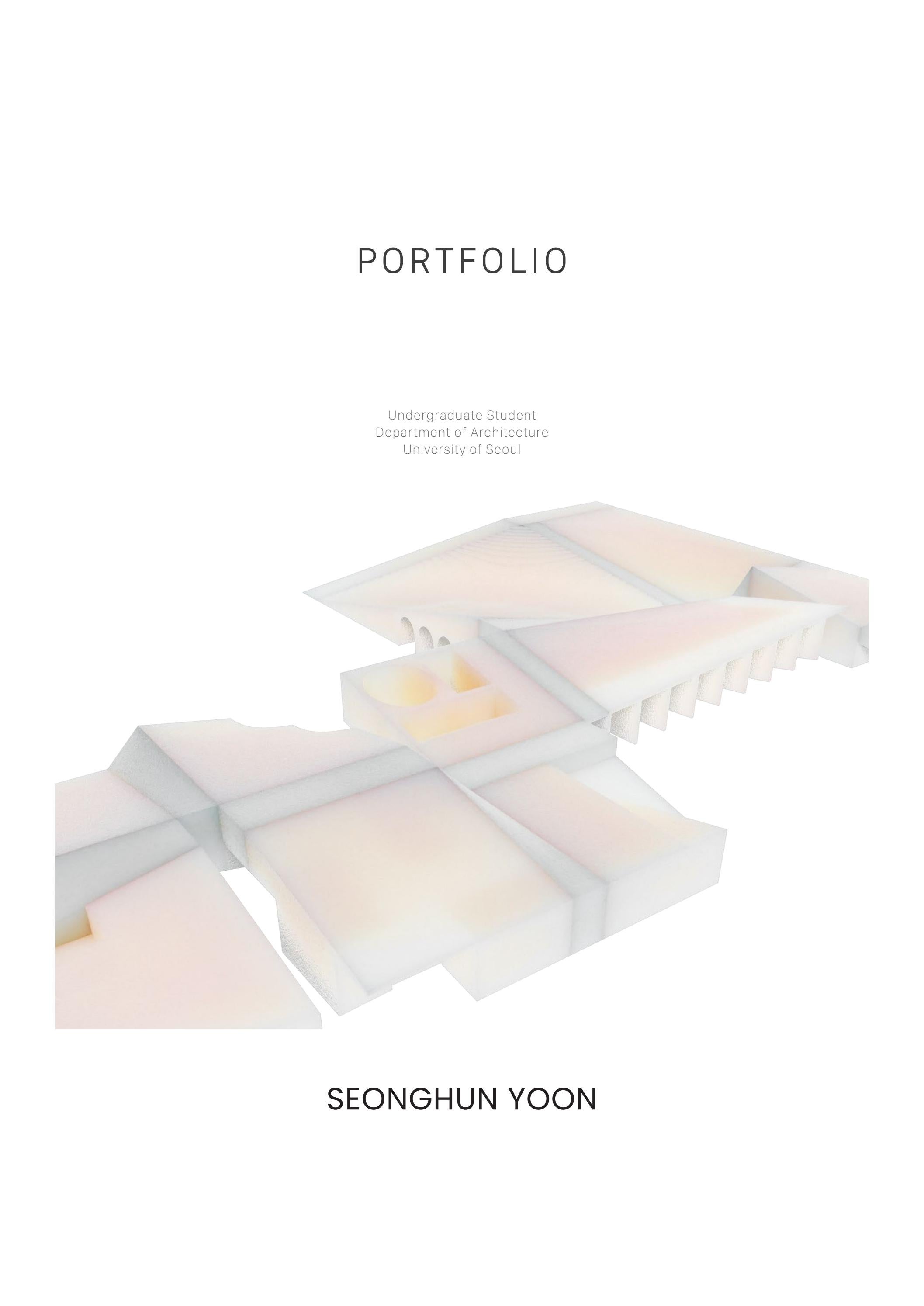 SEONGHUN YOON / Architecture Portfolio / University of Seoul / 2023 by SeongHun Yoon - Issuu